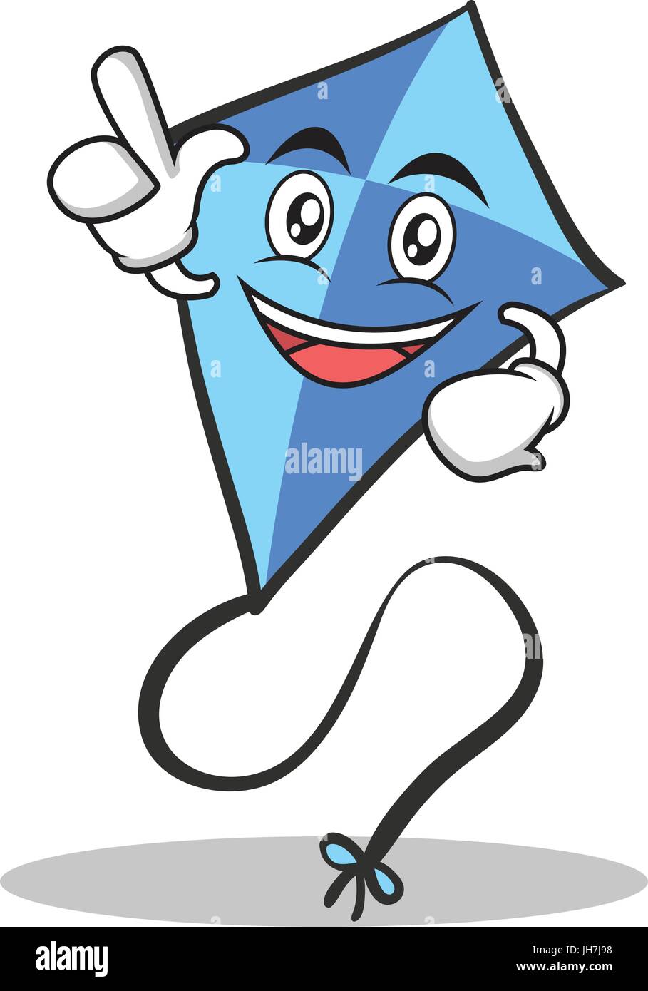 Cartoon Flying Kite High Resolution Stock Photography and Images - Alamy
