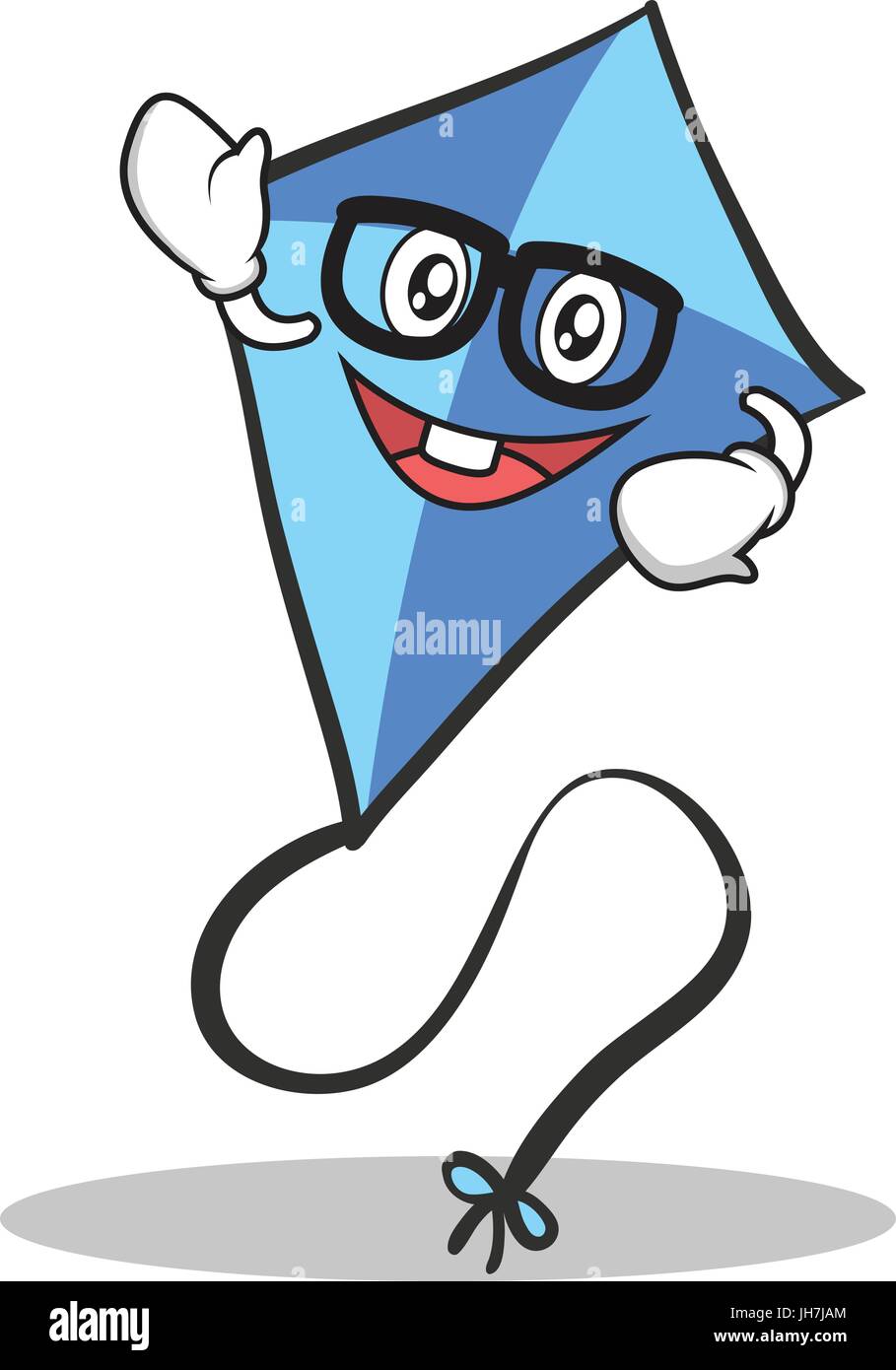 Red kite face Stock Vector Images - Alamy