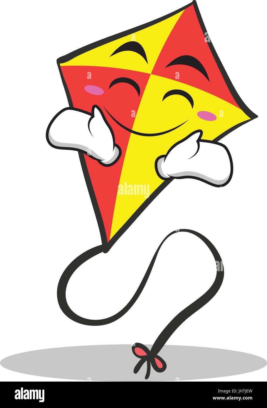 Red kite face Stock Vector Images - Alamy