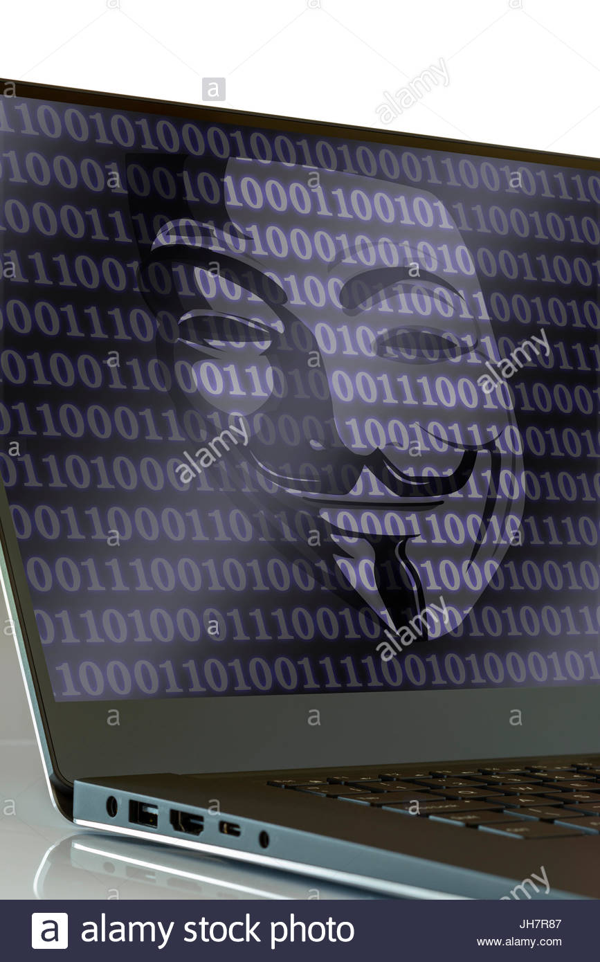 Anonymous Mask Computer High Resolution Stock Photography and Images ...