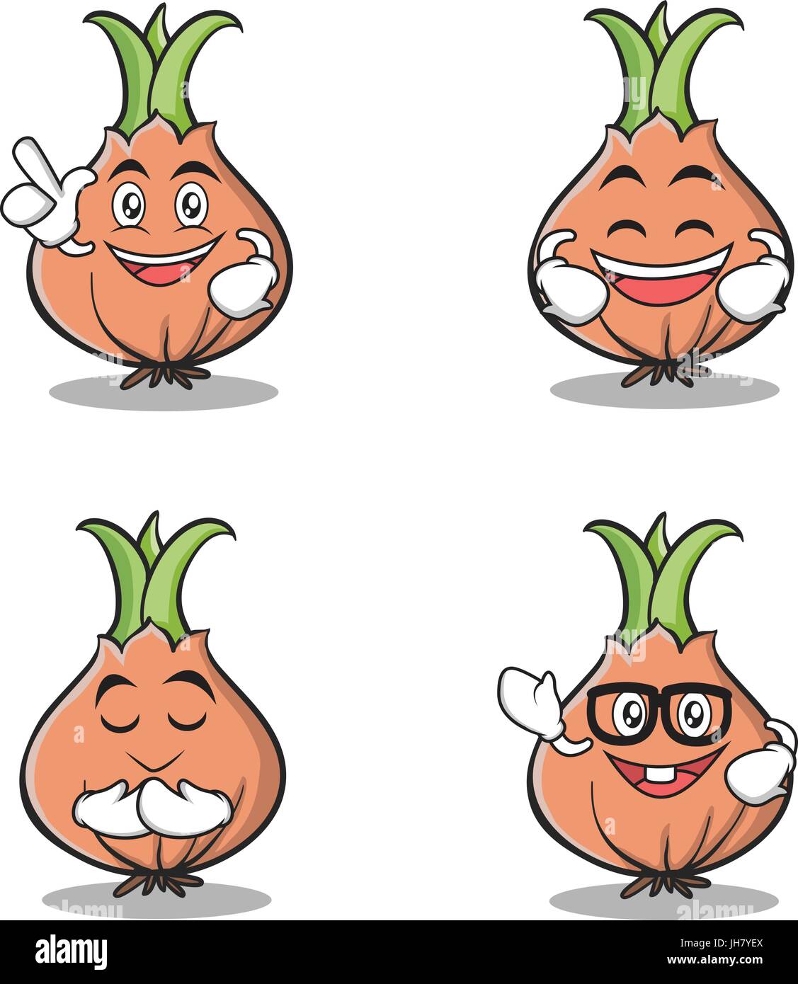 Cartoon Onion Stock Vector Images - Alamy
