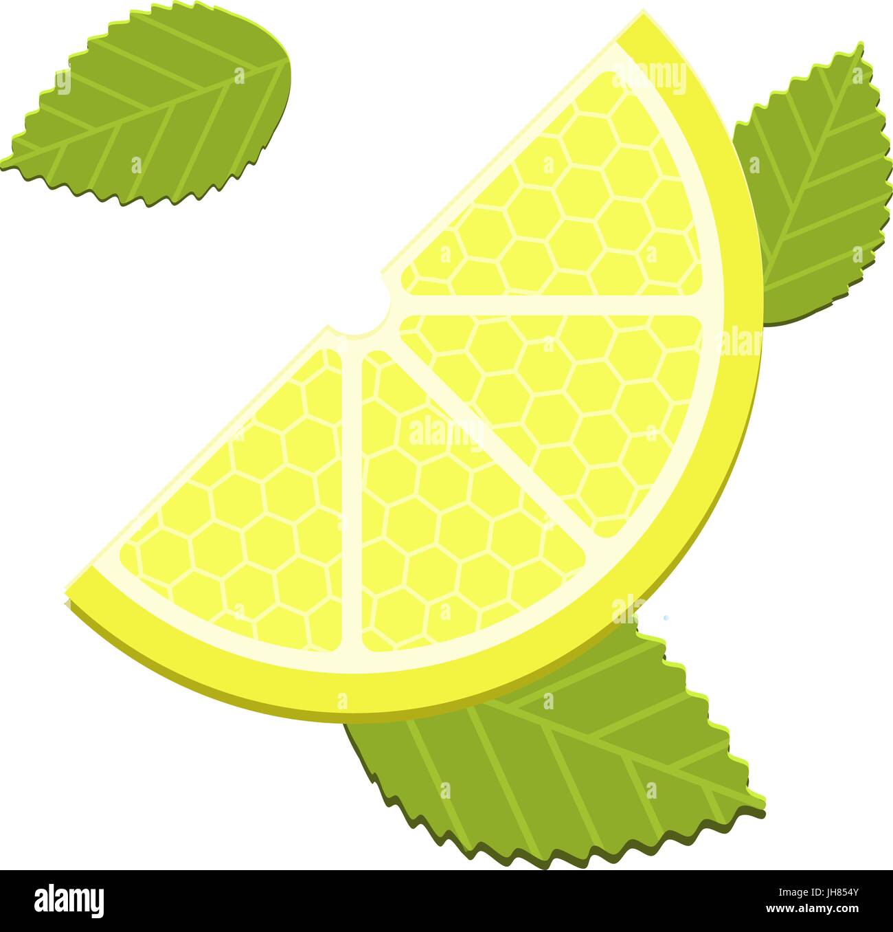 Lemonade with mint Stock Vector Images - Alamy