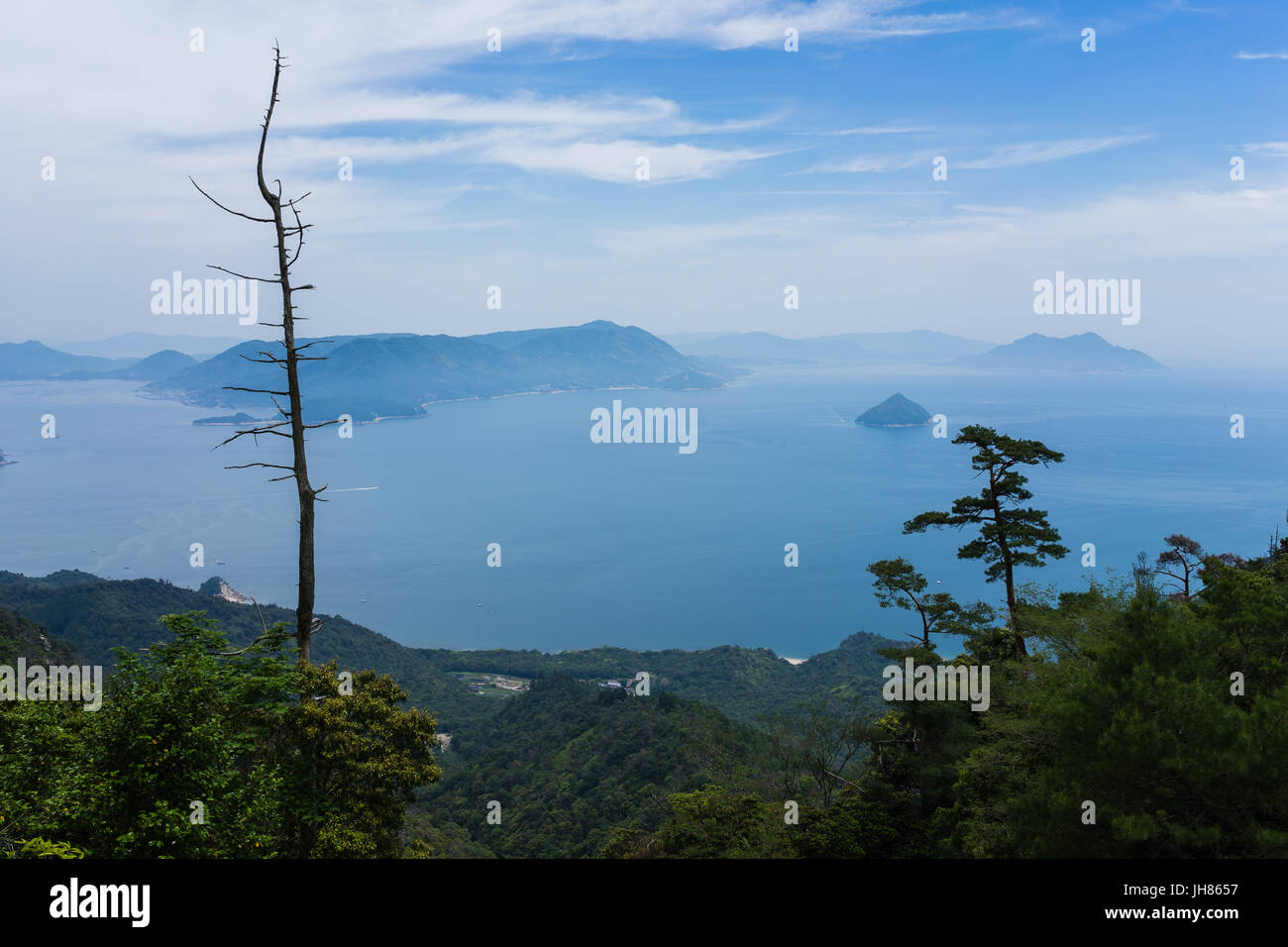 Hiking on Miyajima Island Stock Photo - Alamy