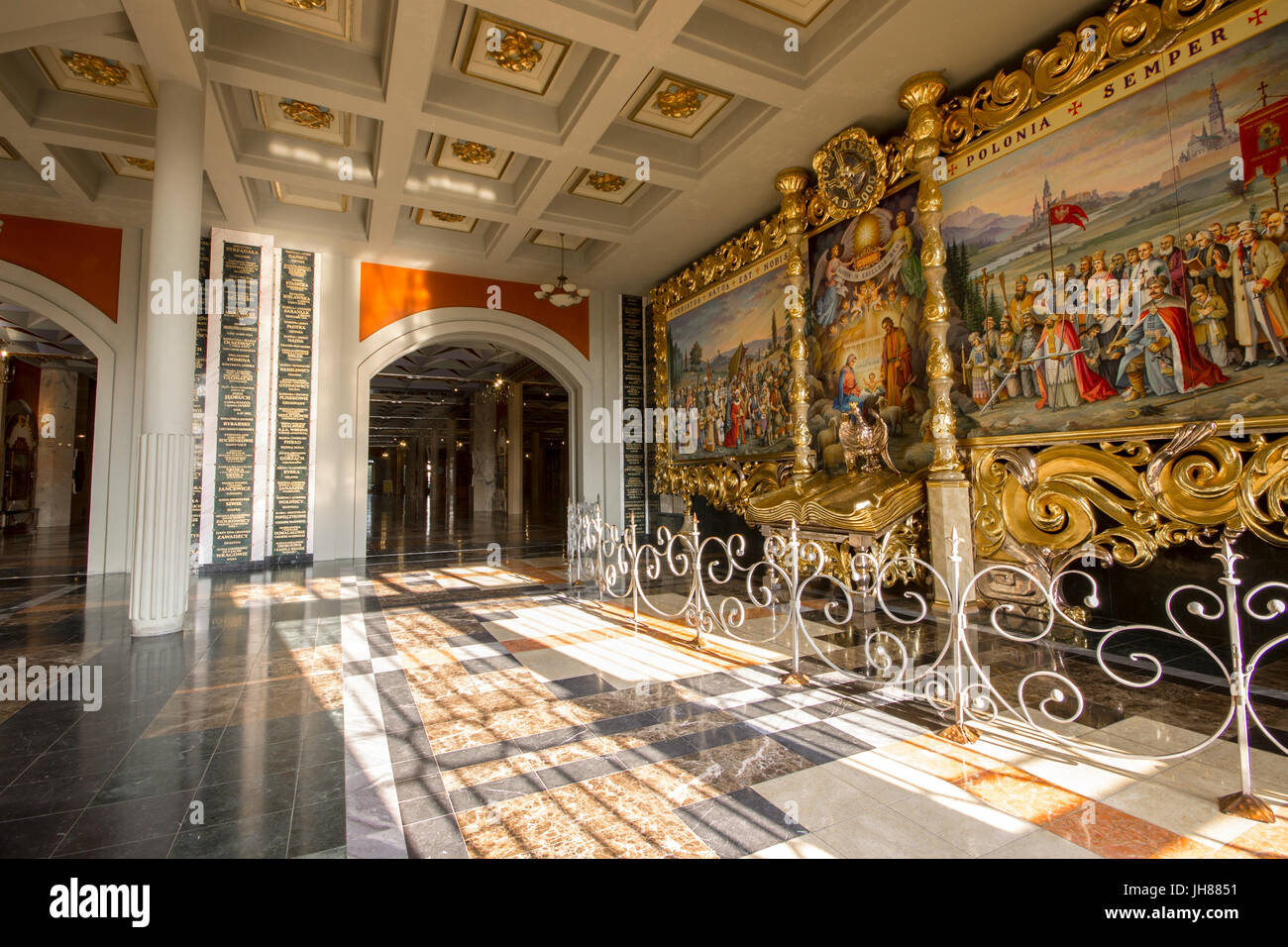 Inside the Basilica of Our Lady of Lichen, a Roman Catholic church ...