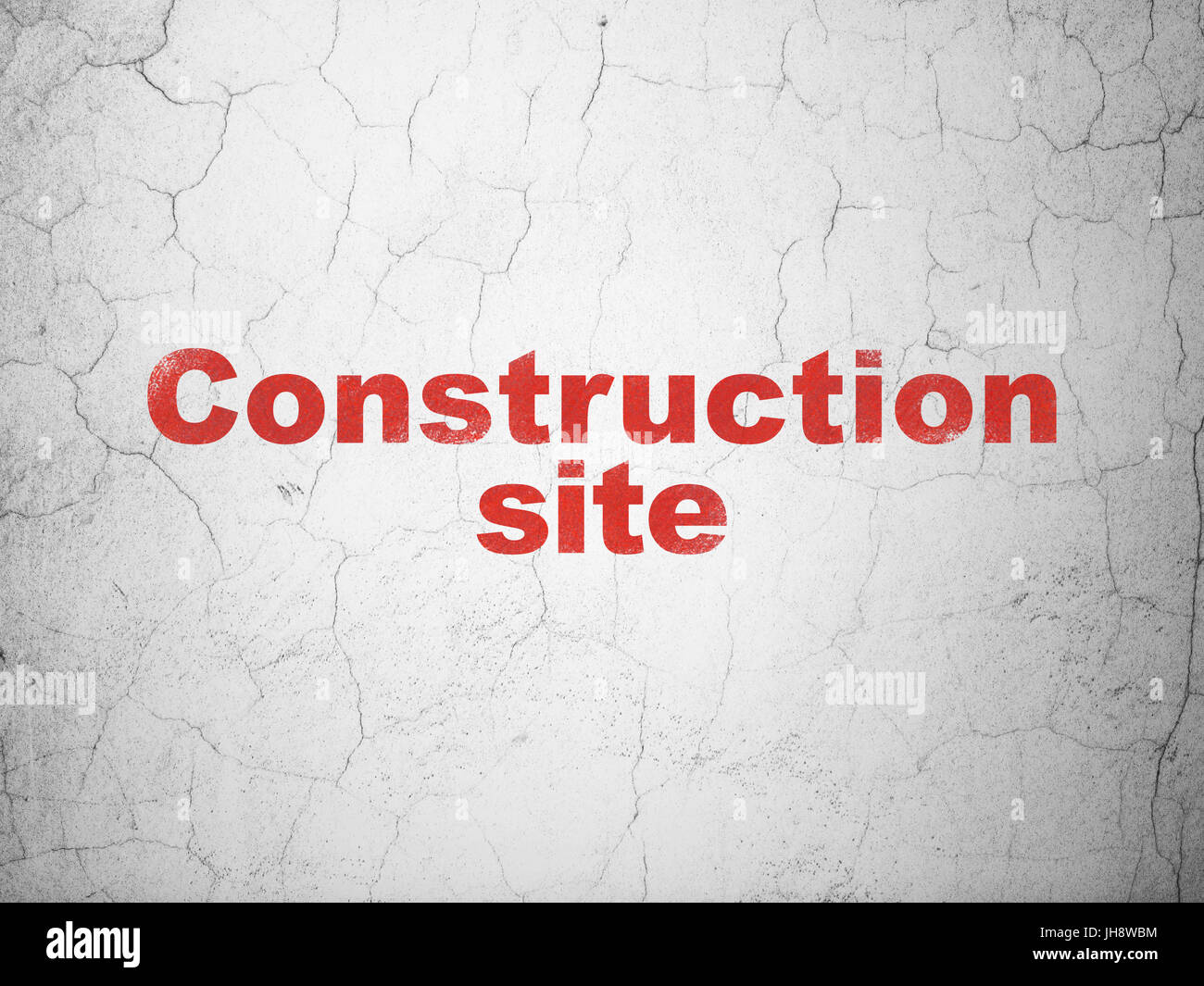Constructing concept: Construction Site on wall background Stock Photo ...