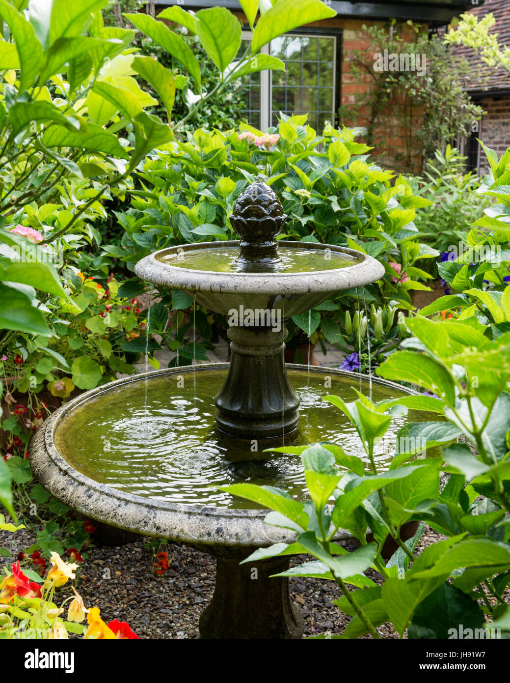 Garden ornament water feature hi-res stock photography and images - Alamy