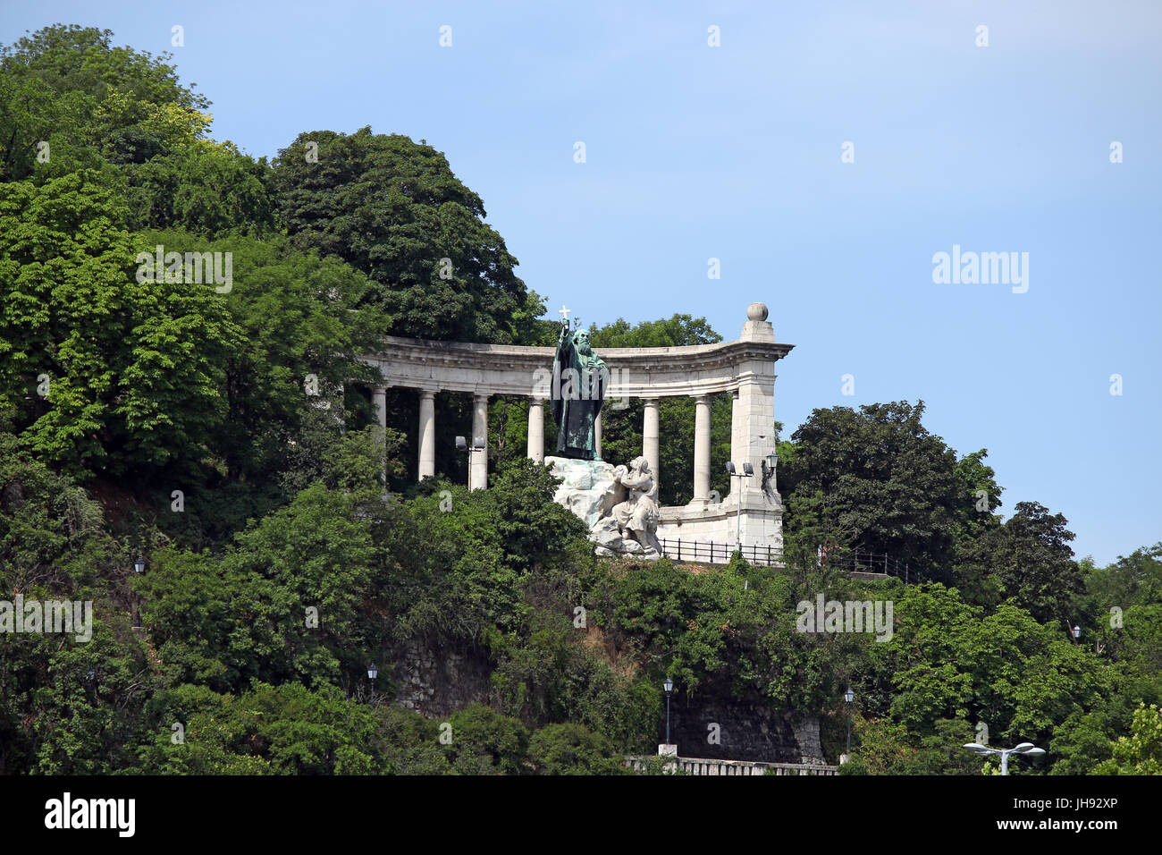 Saint Gelert Gellert hill Budapest Stock Photo - Alamy
