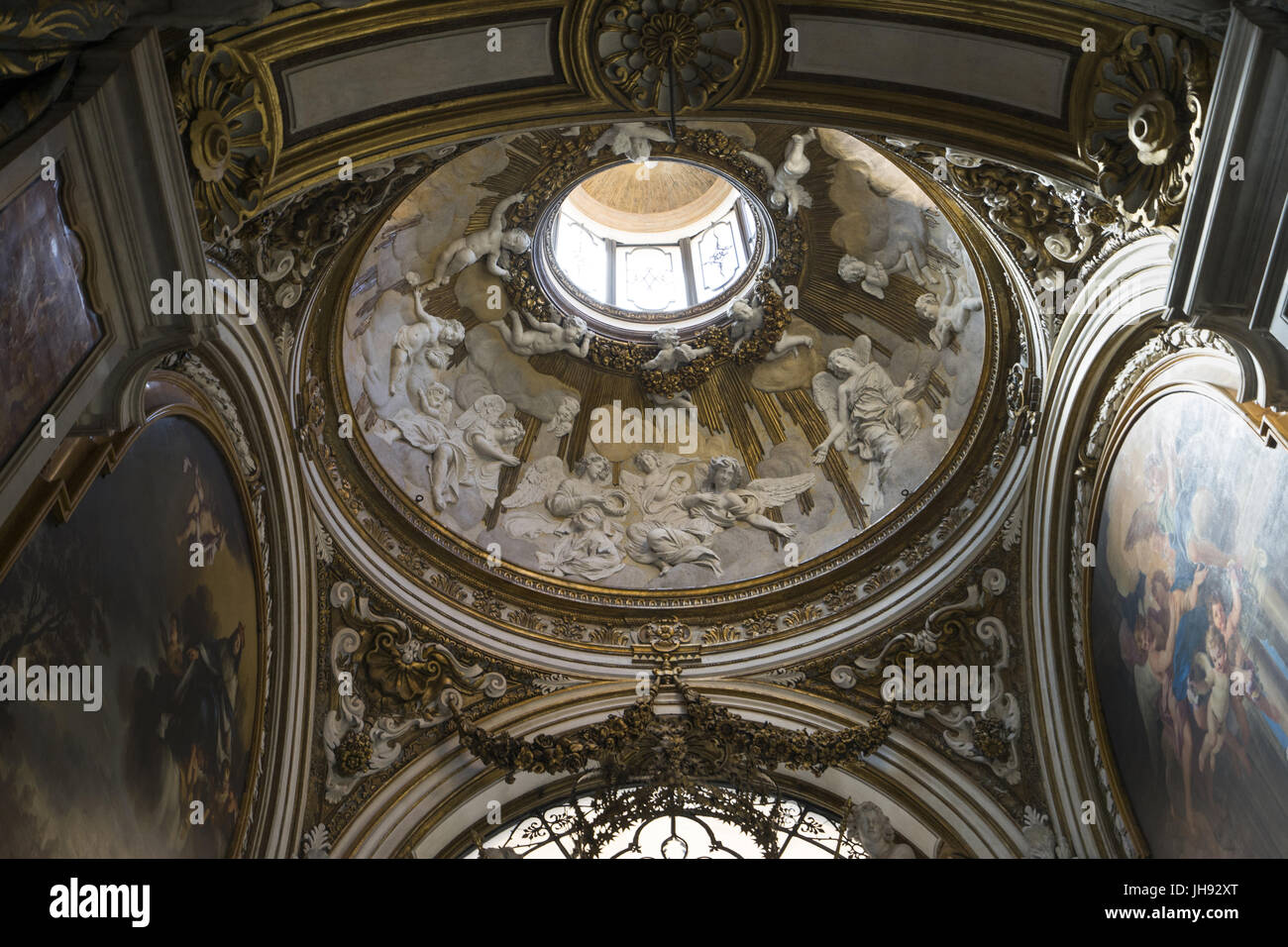 Church Saint Agnes (Santa Agnese) in Agone. Church by Francesco ...