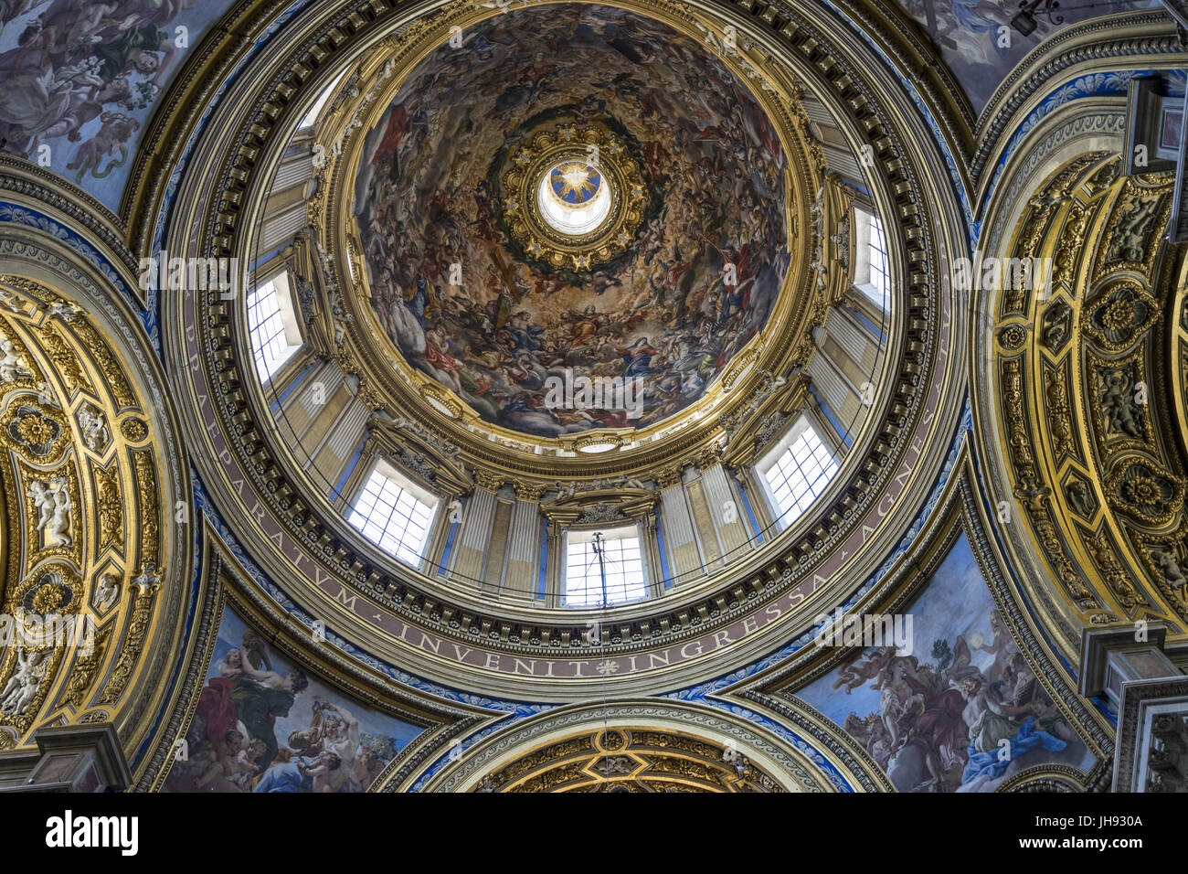 Church Saint Agnes (Santa Agnese) in Agone. Church by Francesco ...