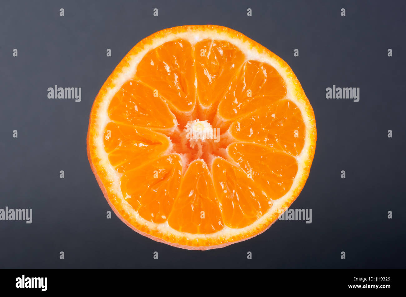 Mandarin half hi-res stock photography and images - Alamy