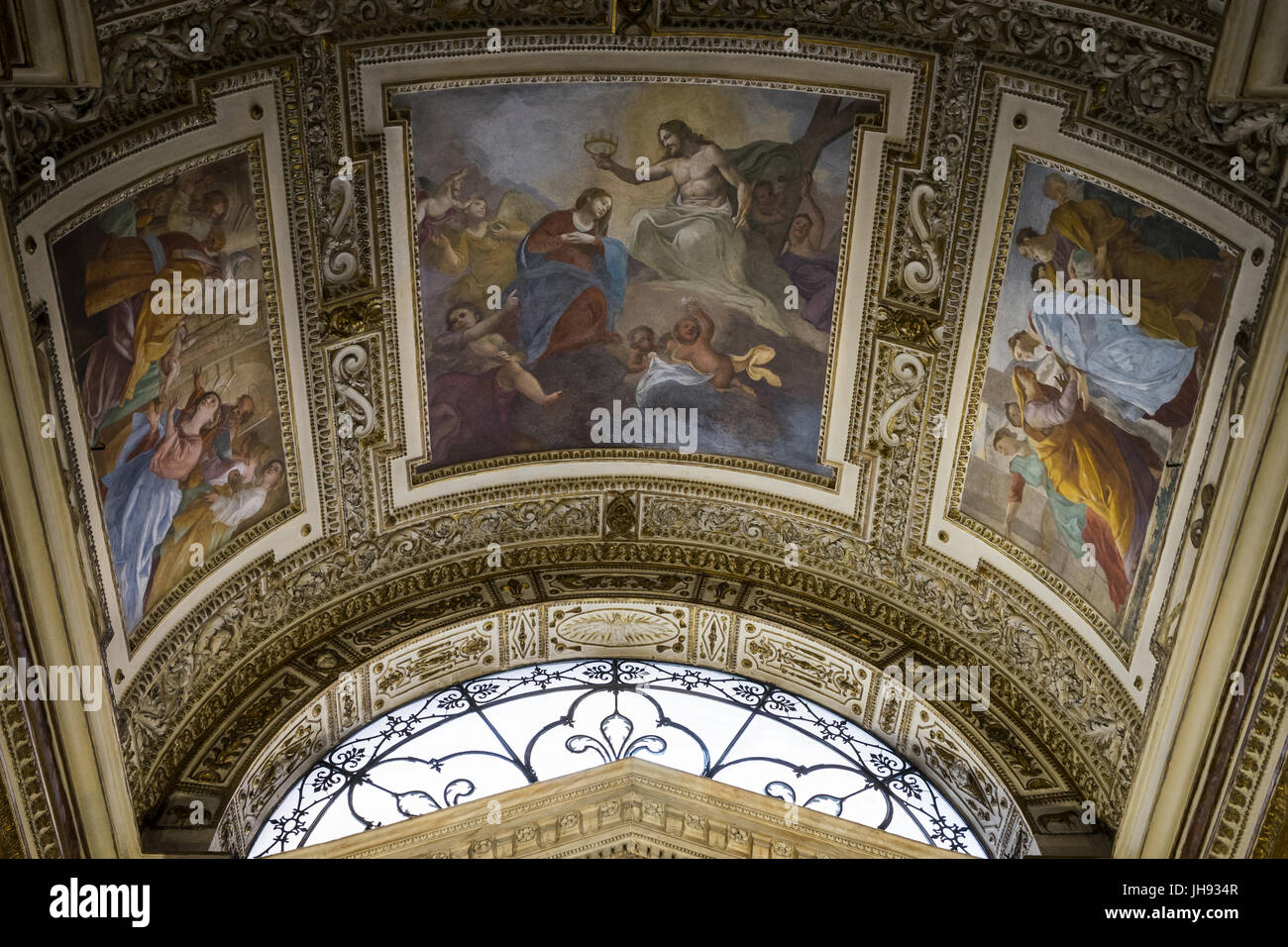 Church Saint Agnes (Santa Agnese) in Agone. Church by Francesco ...