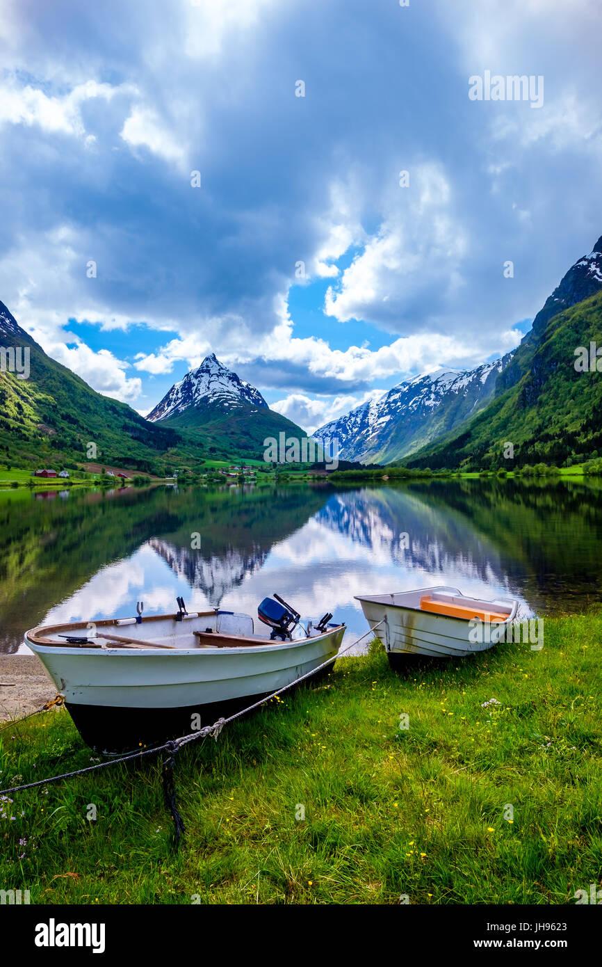 Beautiful Nature Norway natural landscape Stock Photo - Alamy