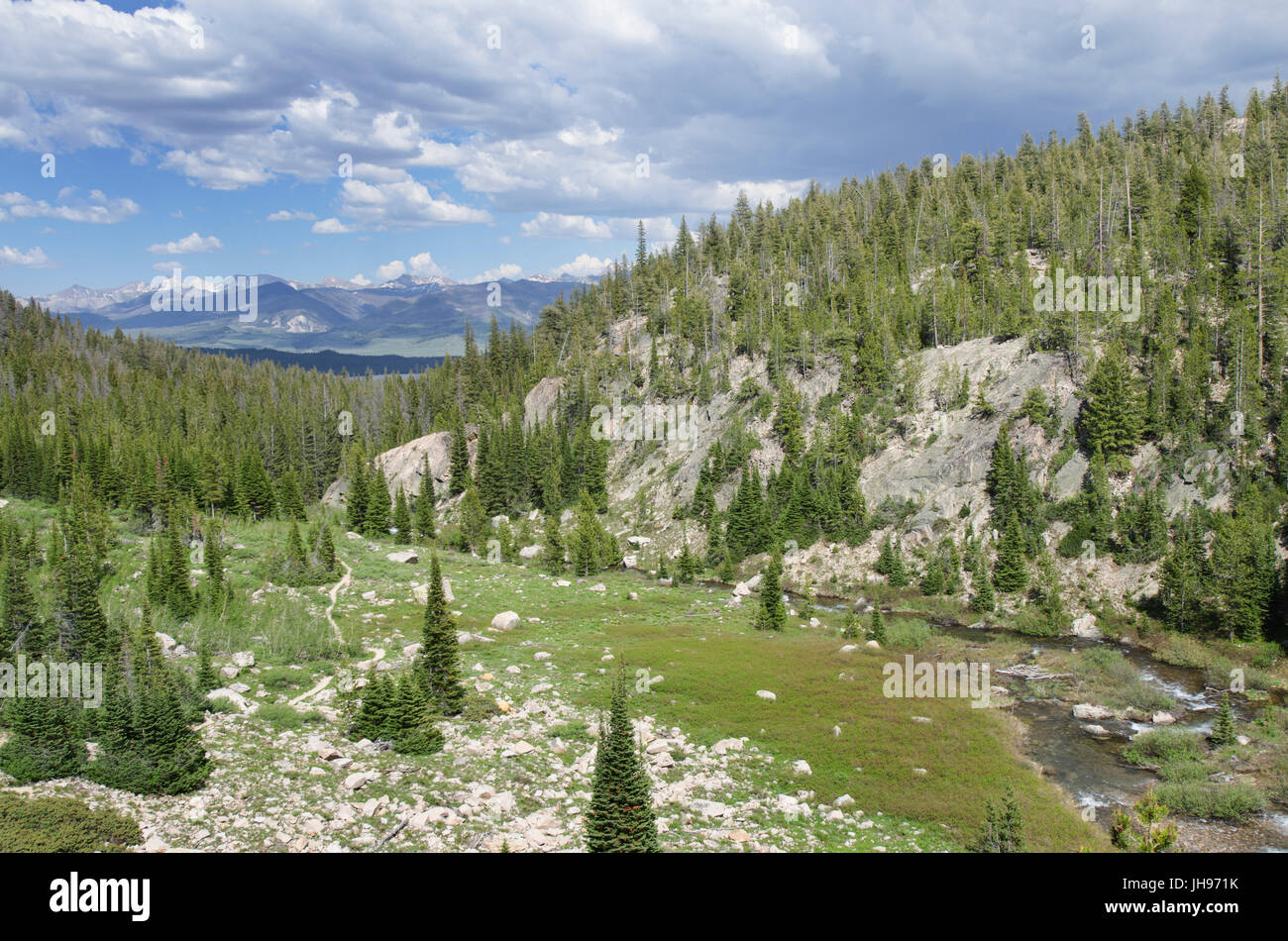 Alice lake toxaway lake loop hi-res stock photography and images - Alamy