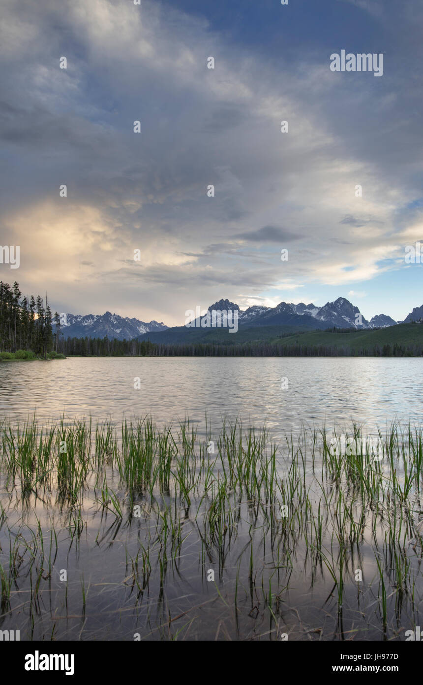 Little Redfish Lake, Sawtooth National Recreation Area Idaho Stock ...