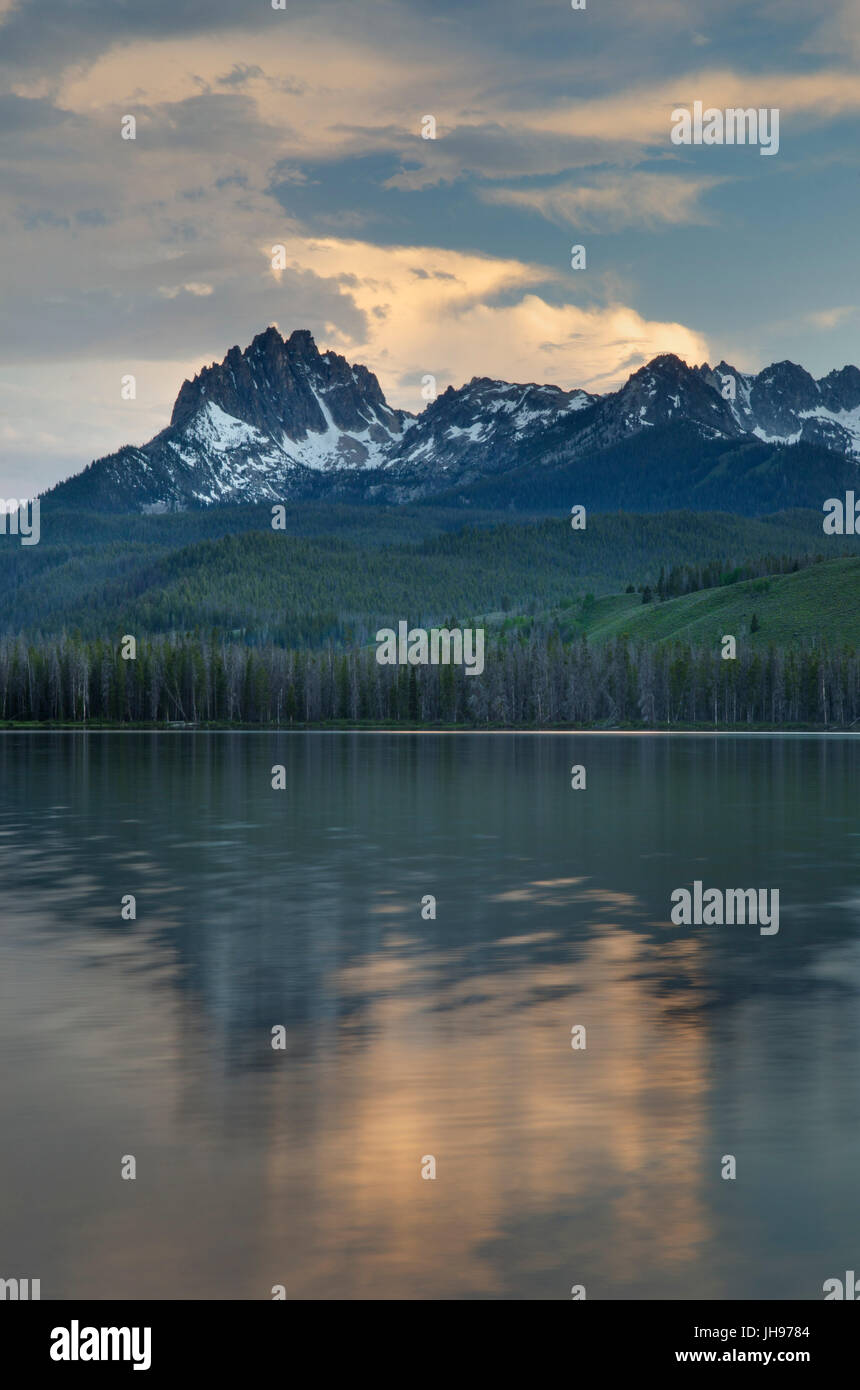 Little Redfish Lake, Sawtooth National Recreation Area Idaho Stock ...