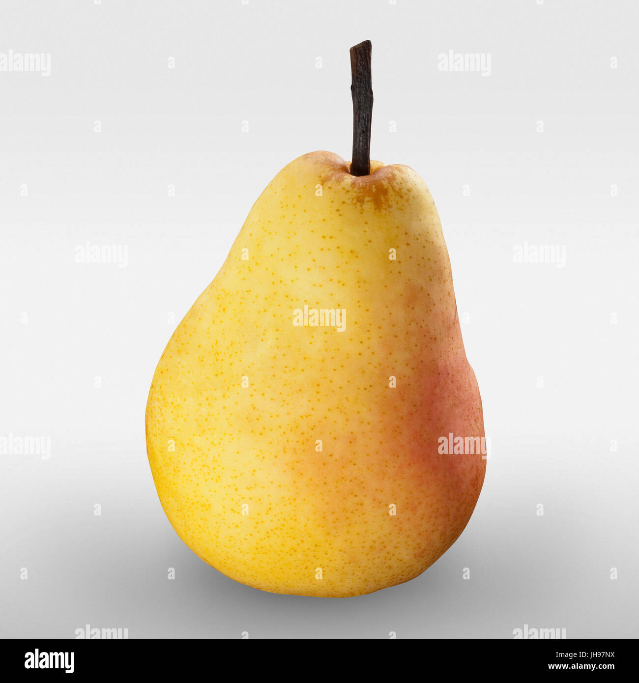 Yellow tasty pear. Drops of water. Studio shot Stock Photo - Alamy