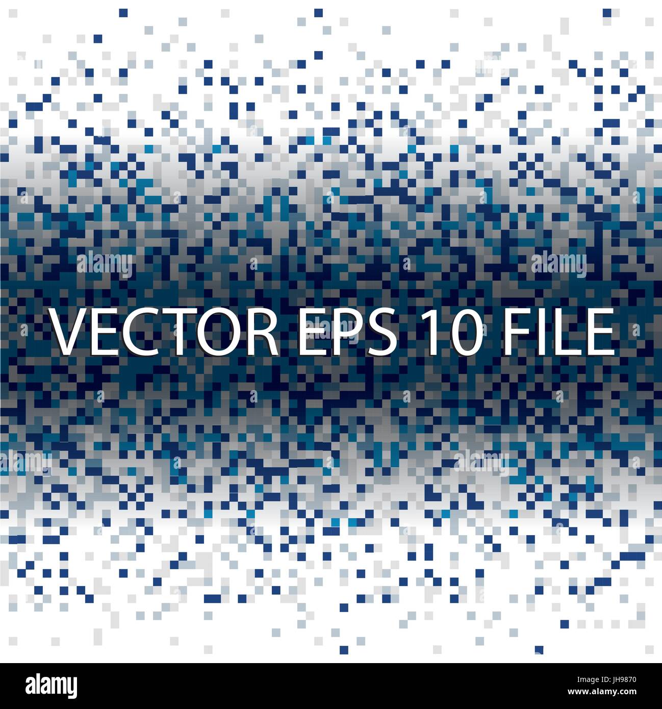 abstract data flow technology pattern. blue squares background Stock ...