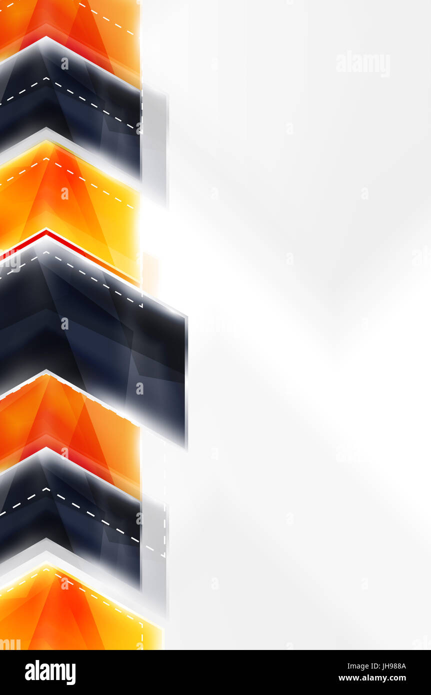 Colorful arrows composition. web brochure, internet flyer, wallpaper or ...