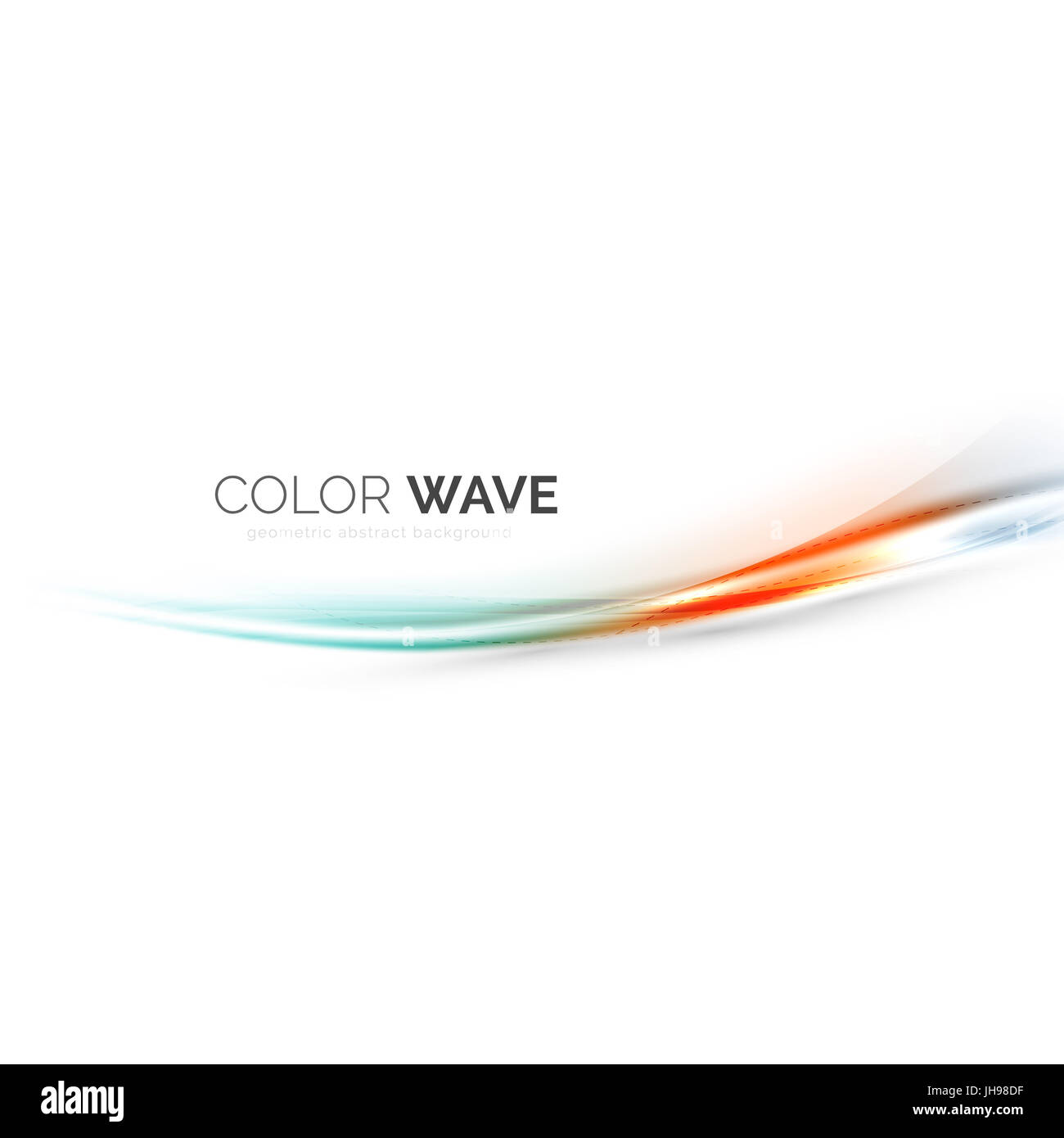 Color wave design element Stock Photo - Alamy