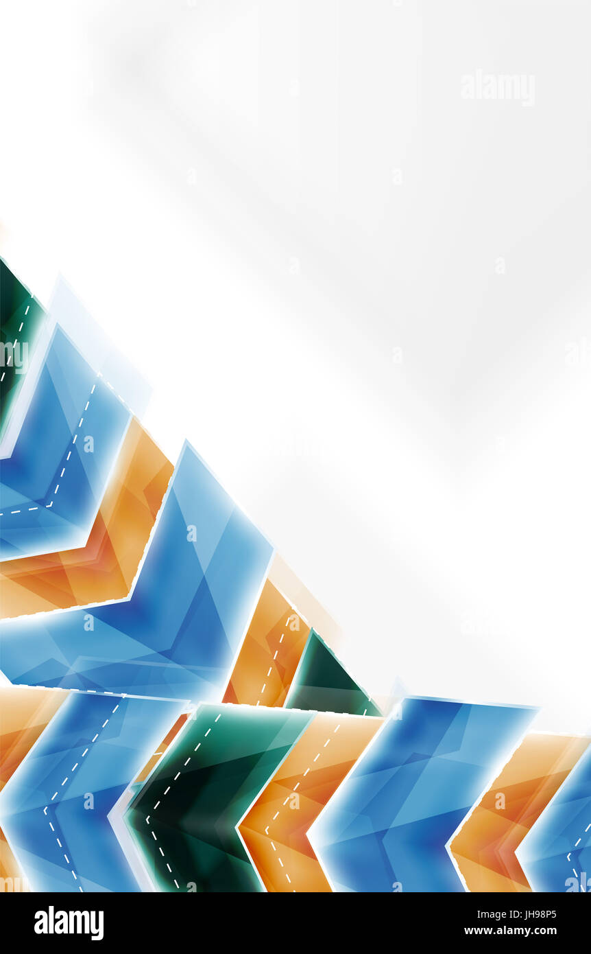 Arrow background. web brochure, internet flyer, wallpaper or cover ...
