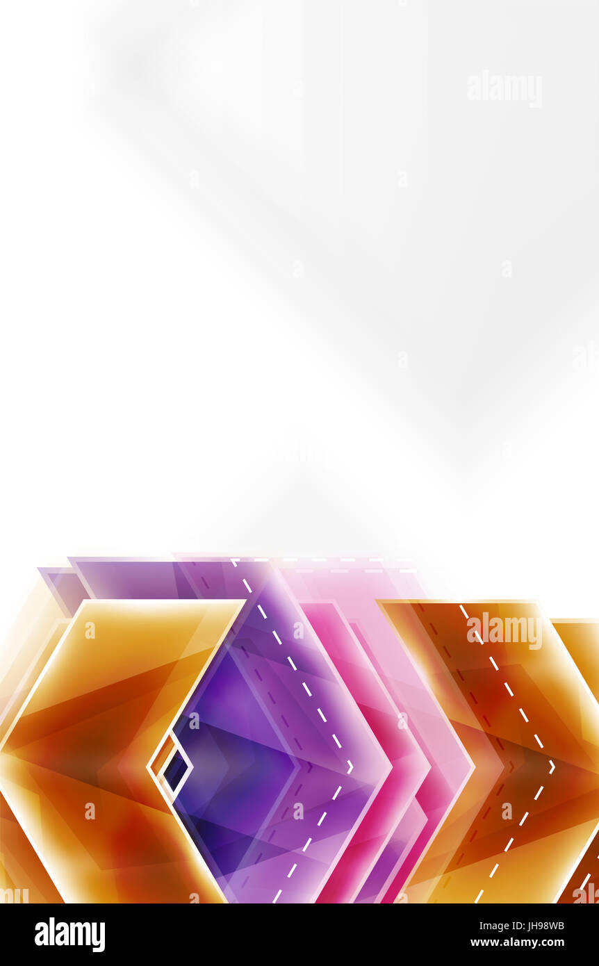 Arrow background. web brochure, internet flyer, wallpaper or cover ...