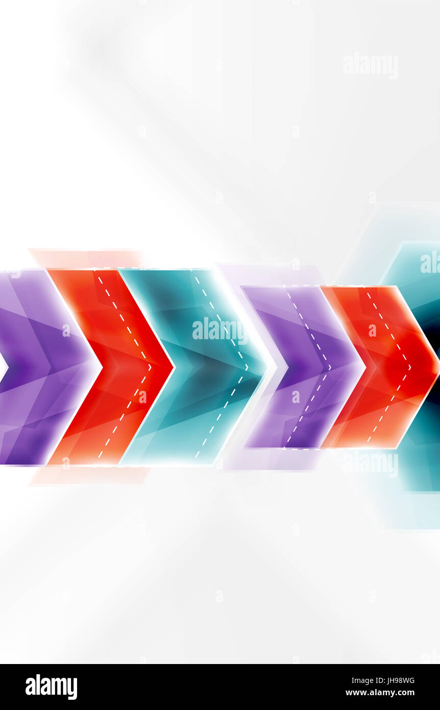 Arrow background. web brochure, internet flyer, wallpaper or cover ...