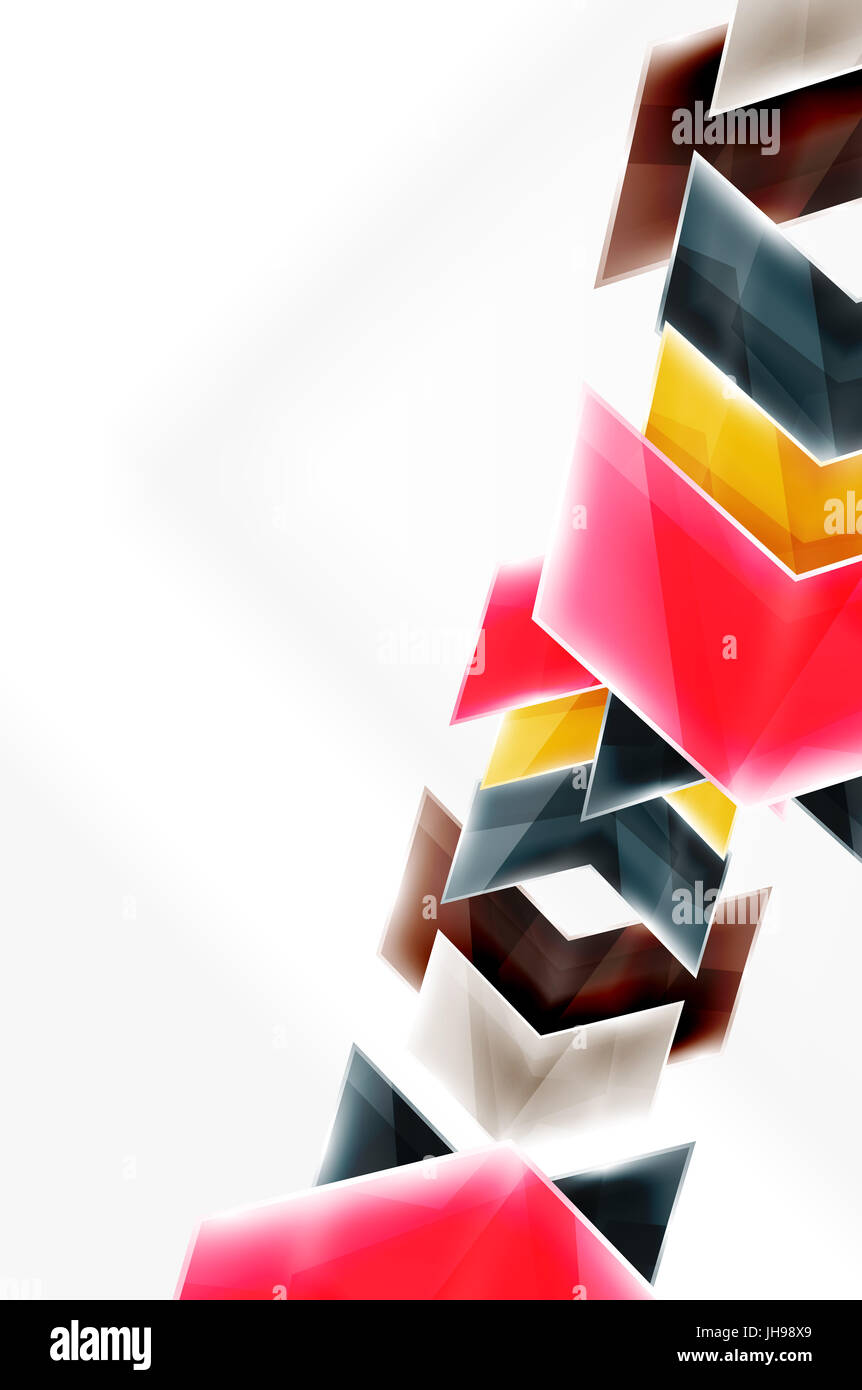 Glass glossy arrow motion background. web brochure, internet flyer ...