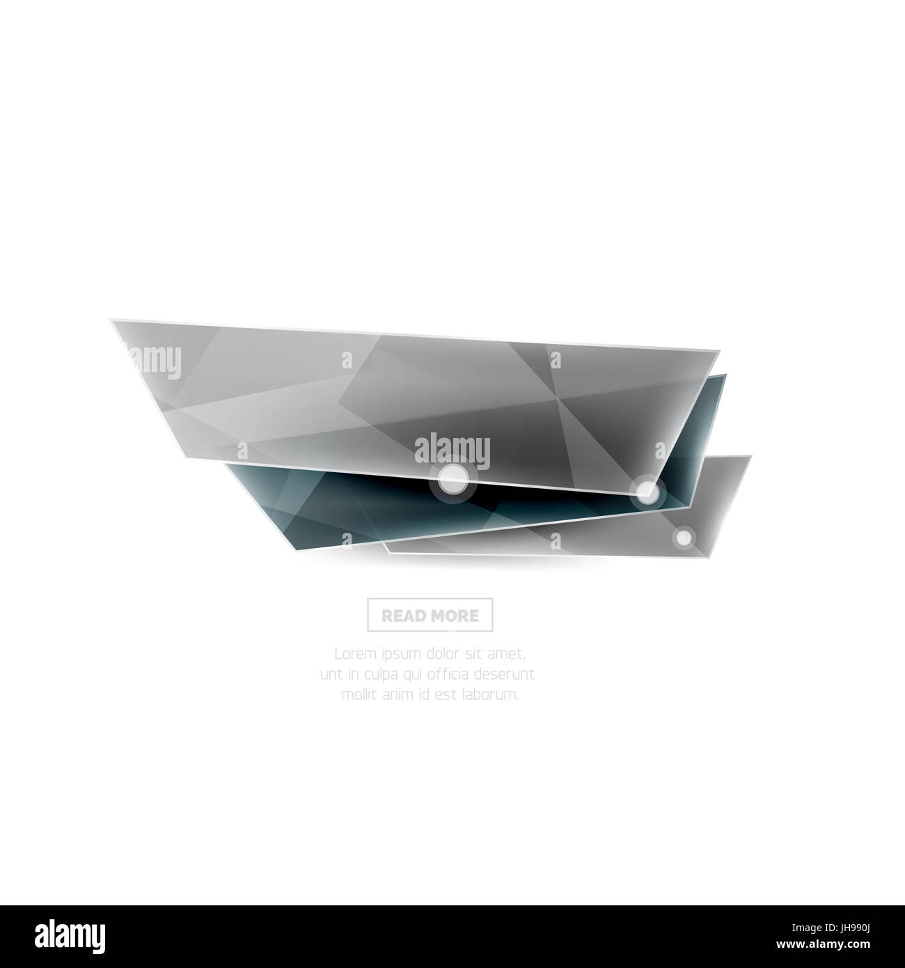 geometric shape ad promo banner. Abstract universal layout Stock Photo ...