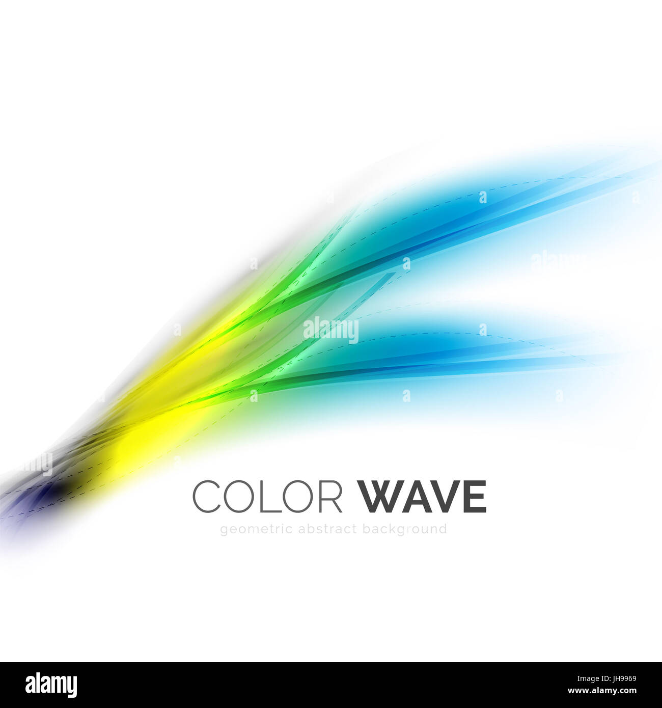 Color wave design element Stock Photo - Alamy