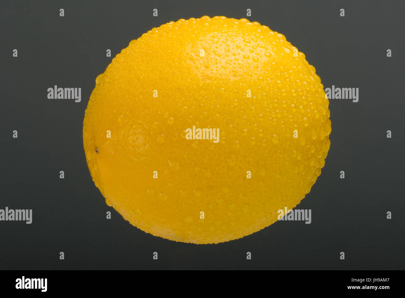 Lemon, Citrus Yellow Fruit on Grey - Studio Shoot Stock Photo - Alamy