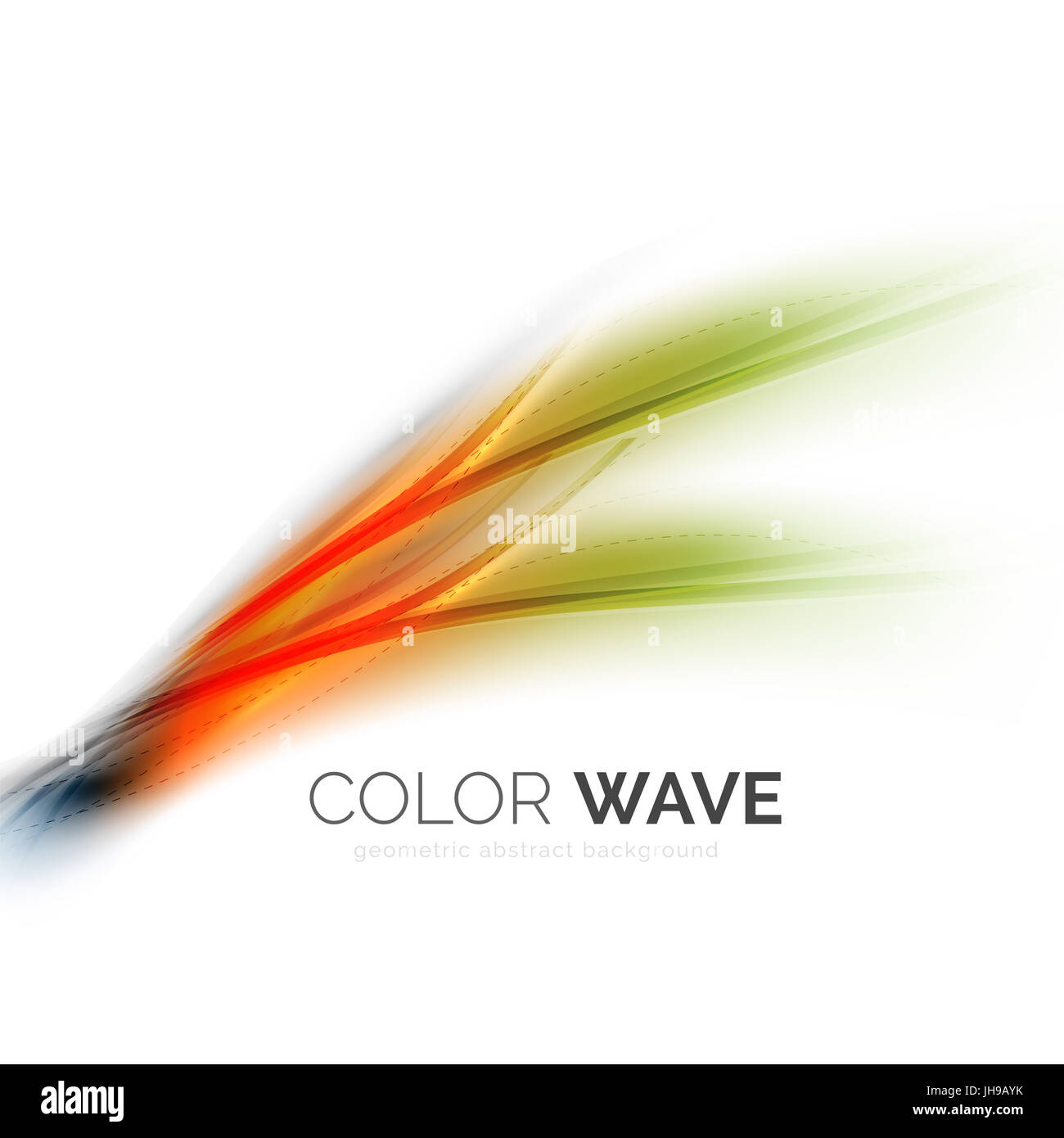 Color wave design element Stock Photo - Alamy