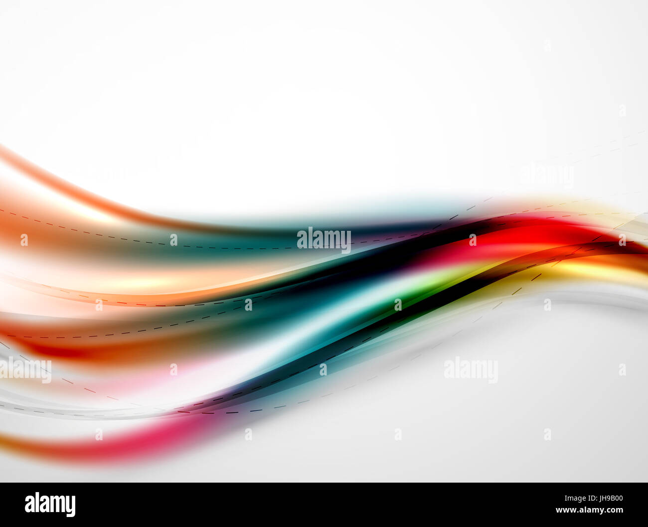 Rainbow color glossy silk elegant wave. abstract background Stock Photo ...