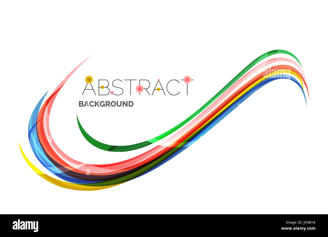 Color stripes with shiny light effects, wave line abstract background ...