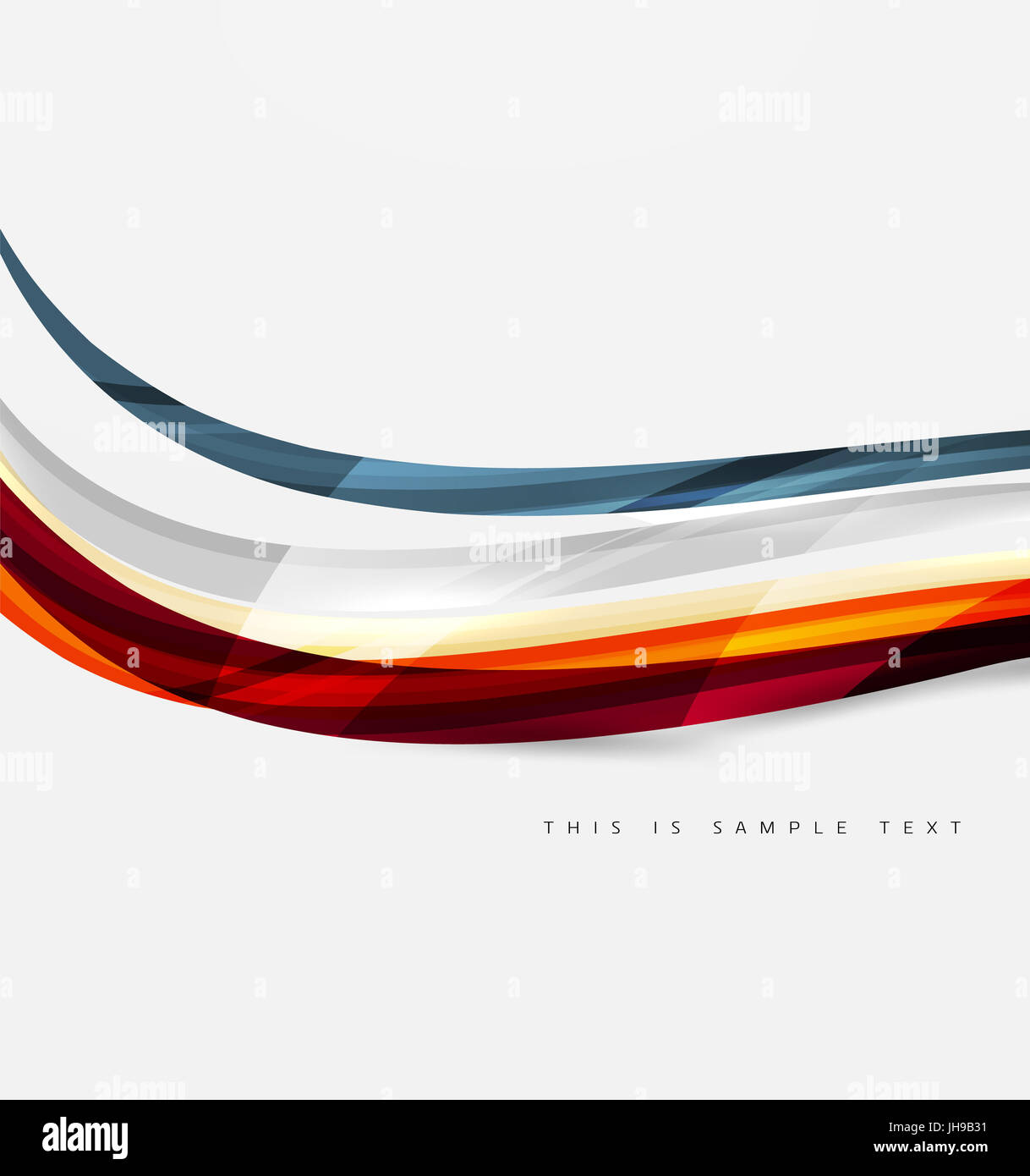 Abstract line background - color curve stripes in motion concept and ...