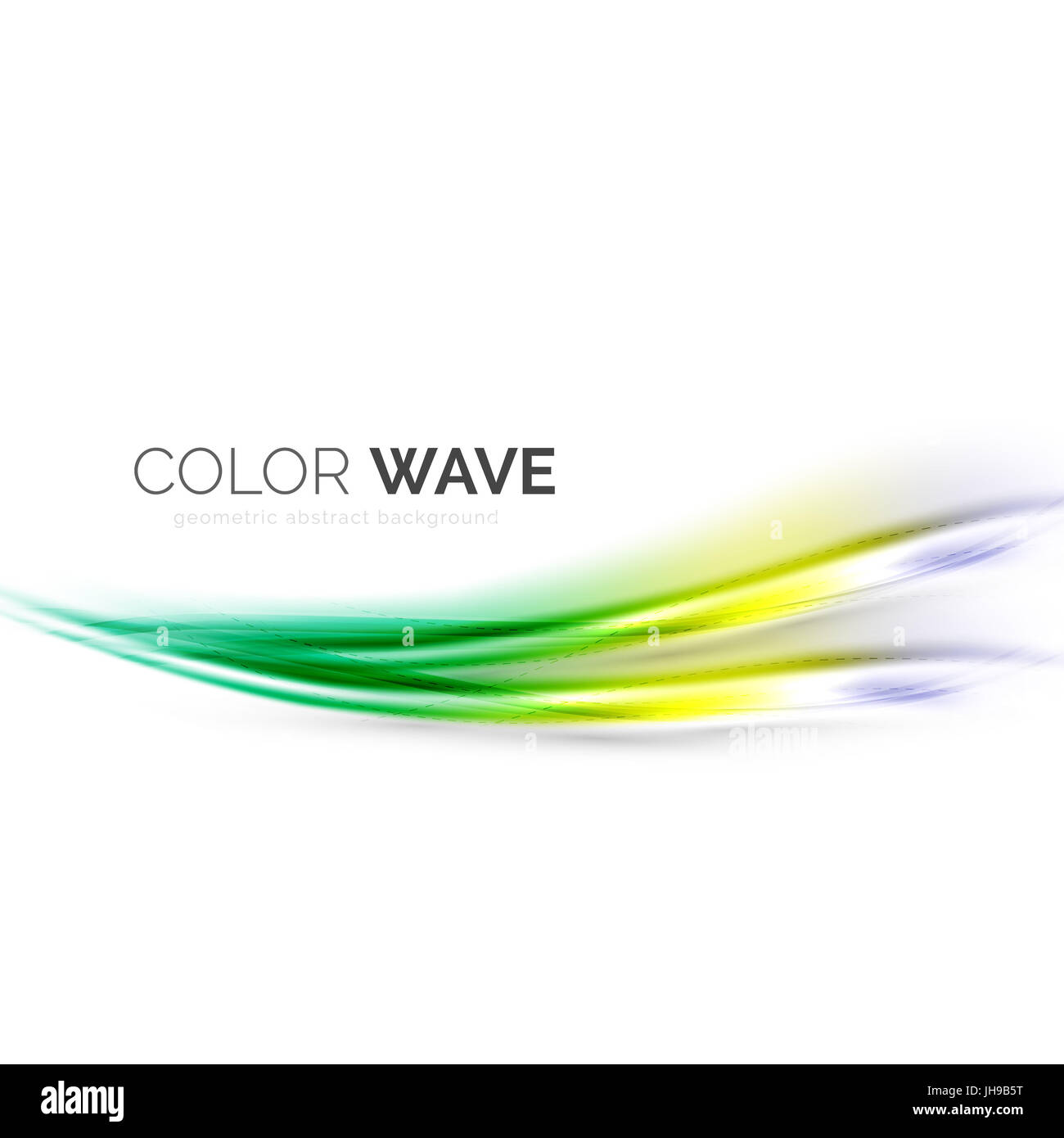 Color wave design element Stock Photo - Alamy