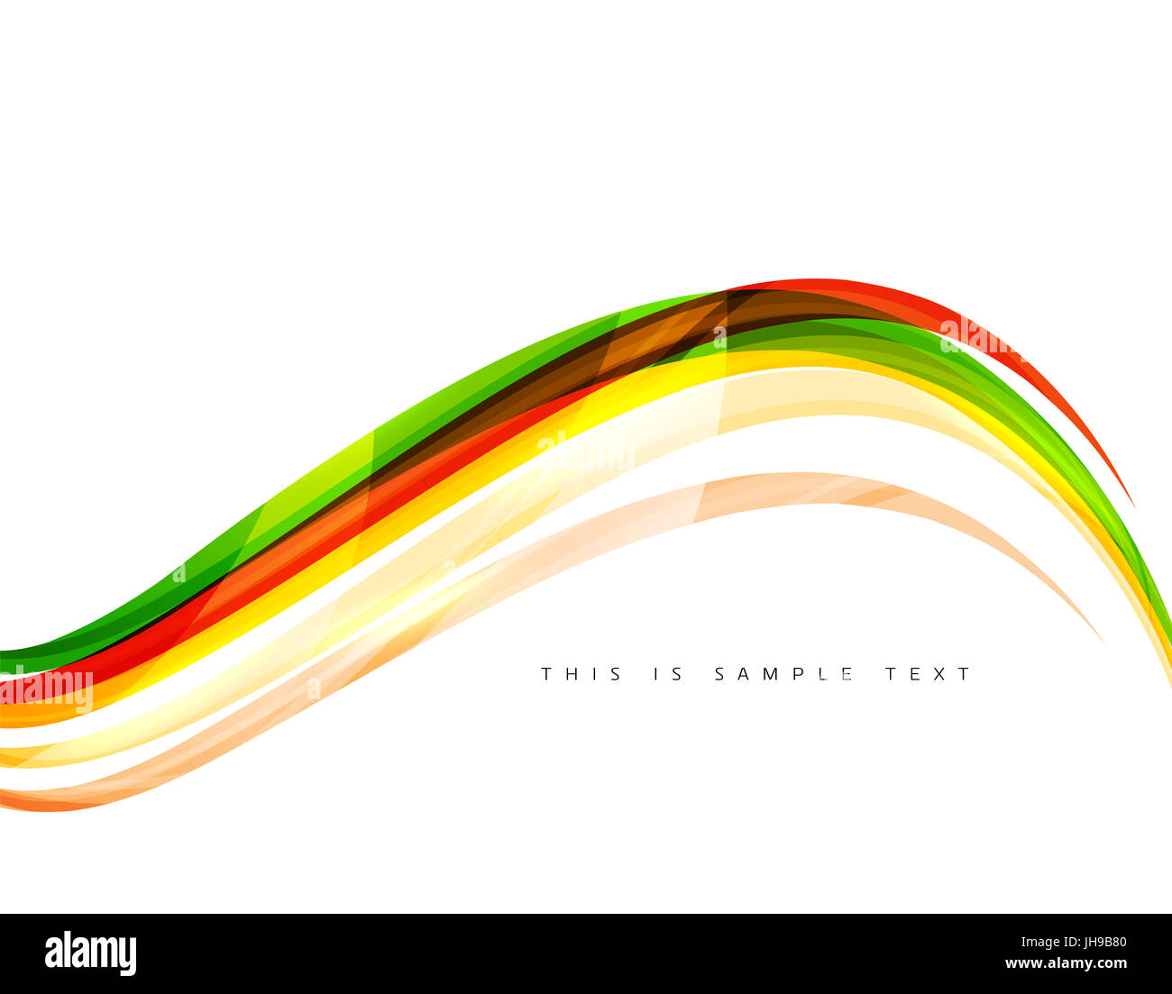 Abstract line background - color curve stripes in motion concept and ...