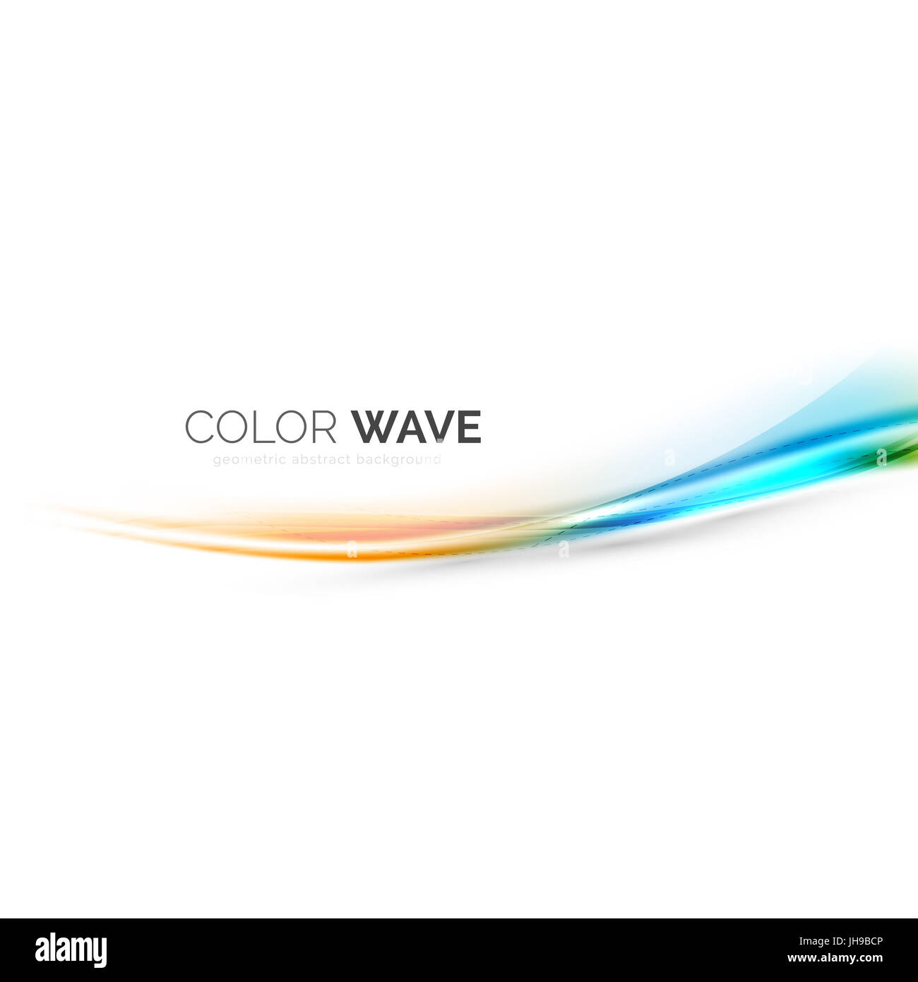 Color wave design element Stock Photo - Alamy
