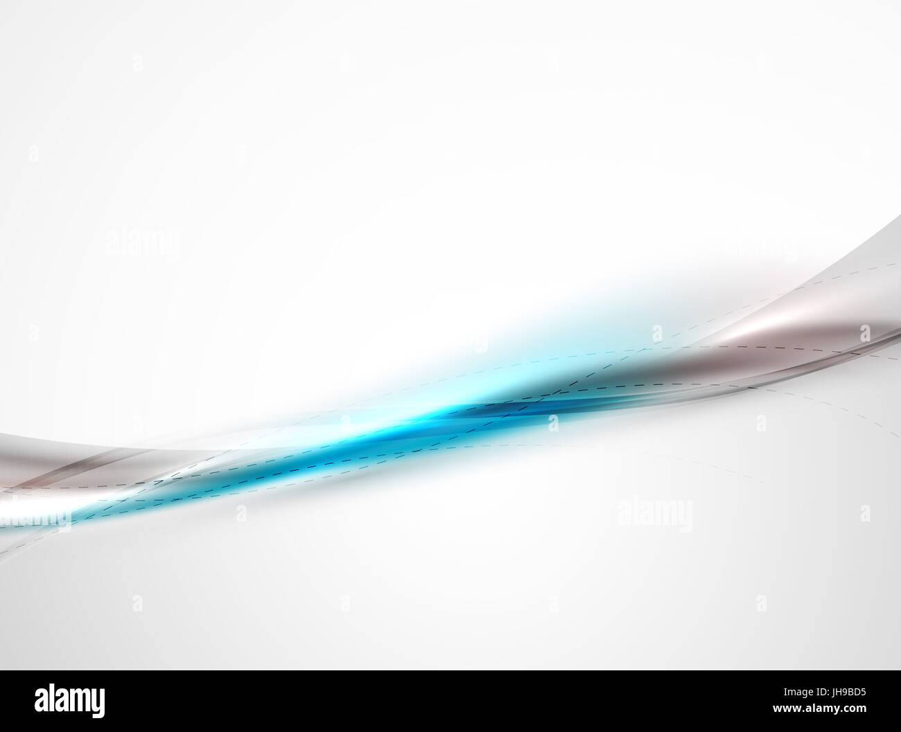 Blue glossy silk wave design template. modern coporate identity pattern ...