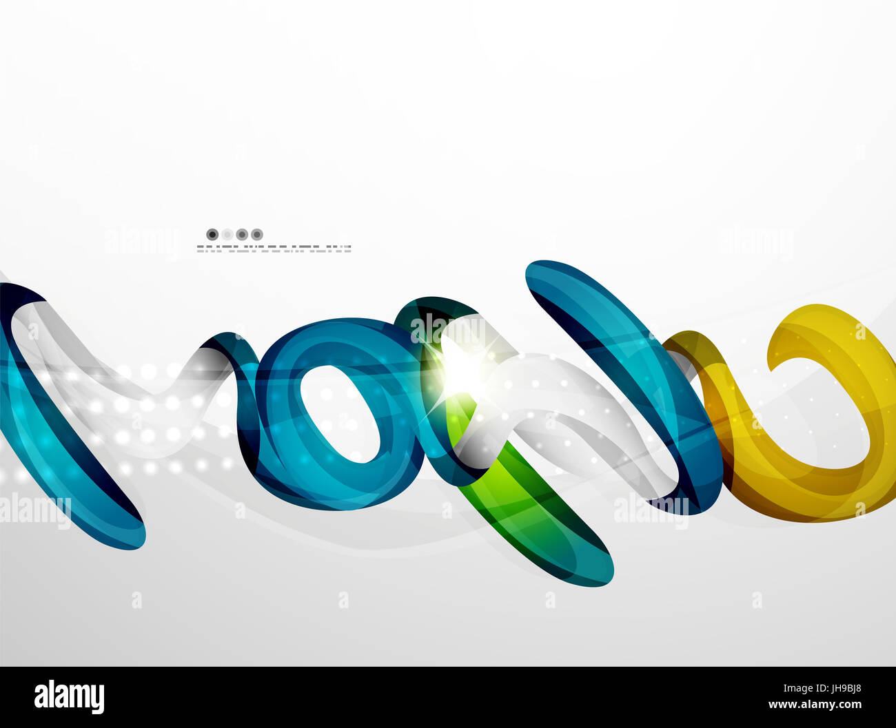 Wave light abstract background- color curve stripes and lines in ...