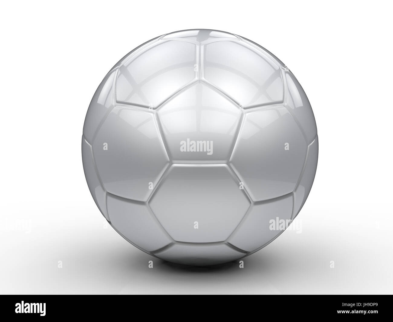 Silver soccer football ball hi-res stock photography and images - Alamy