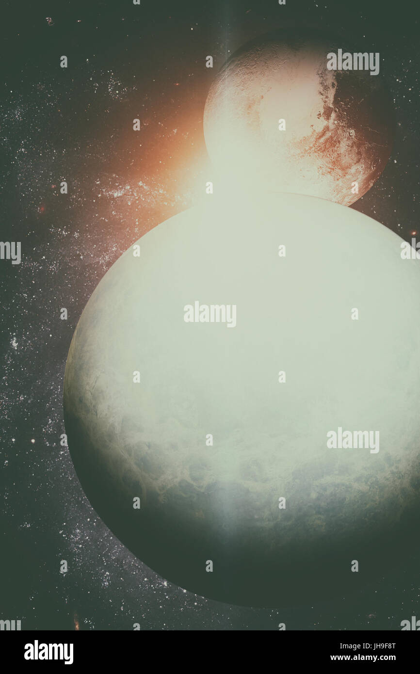 Solar System - Uranus. It is the seventh planet from the Sun and the ...