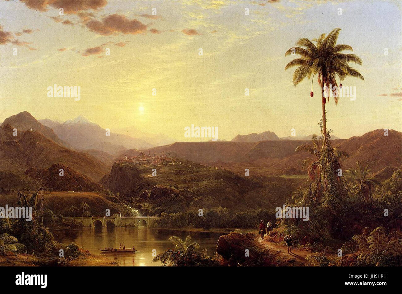 Frederic church hi-res stock photography and images - Alamy