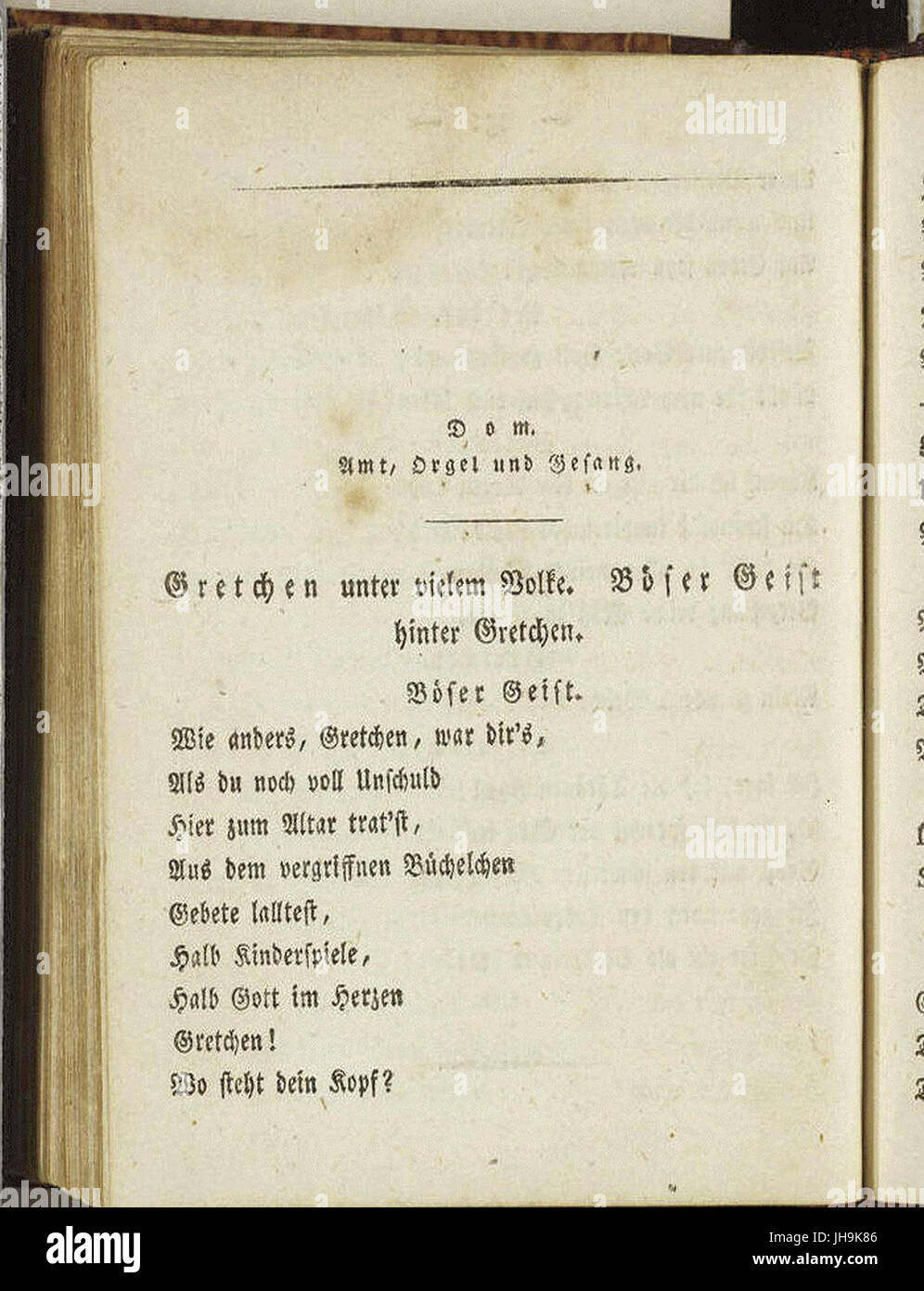 Faust I (Goethe) 252 Stock Photo - Alamy