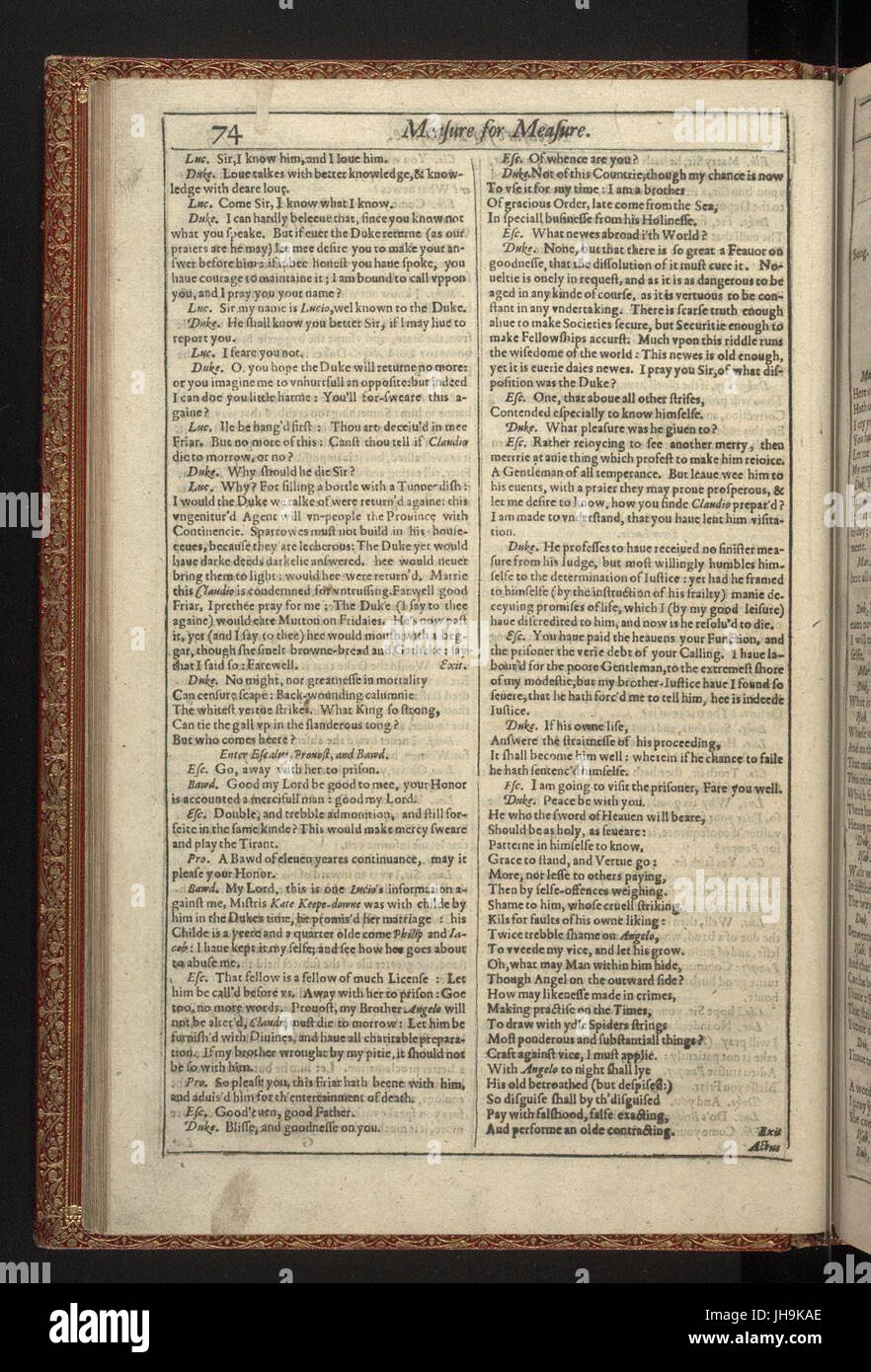 First Folio, Shakespeare - 0092 Stock Photo - Alamy