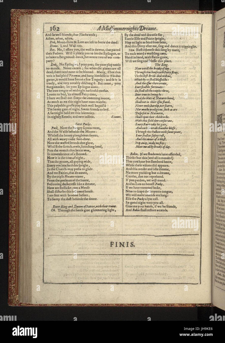 First Folio, Shakespeare - 0180 Stock Photo - Alamy