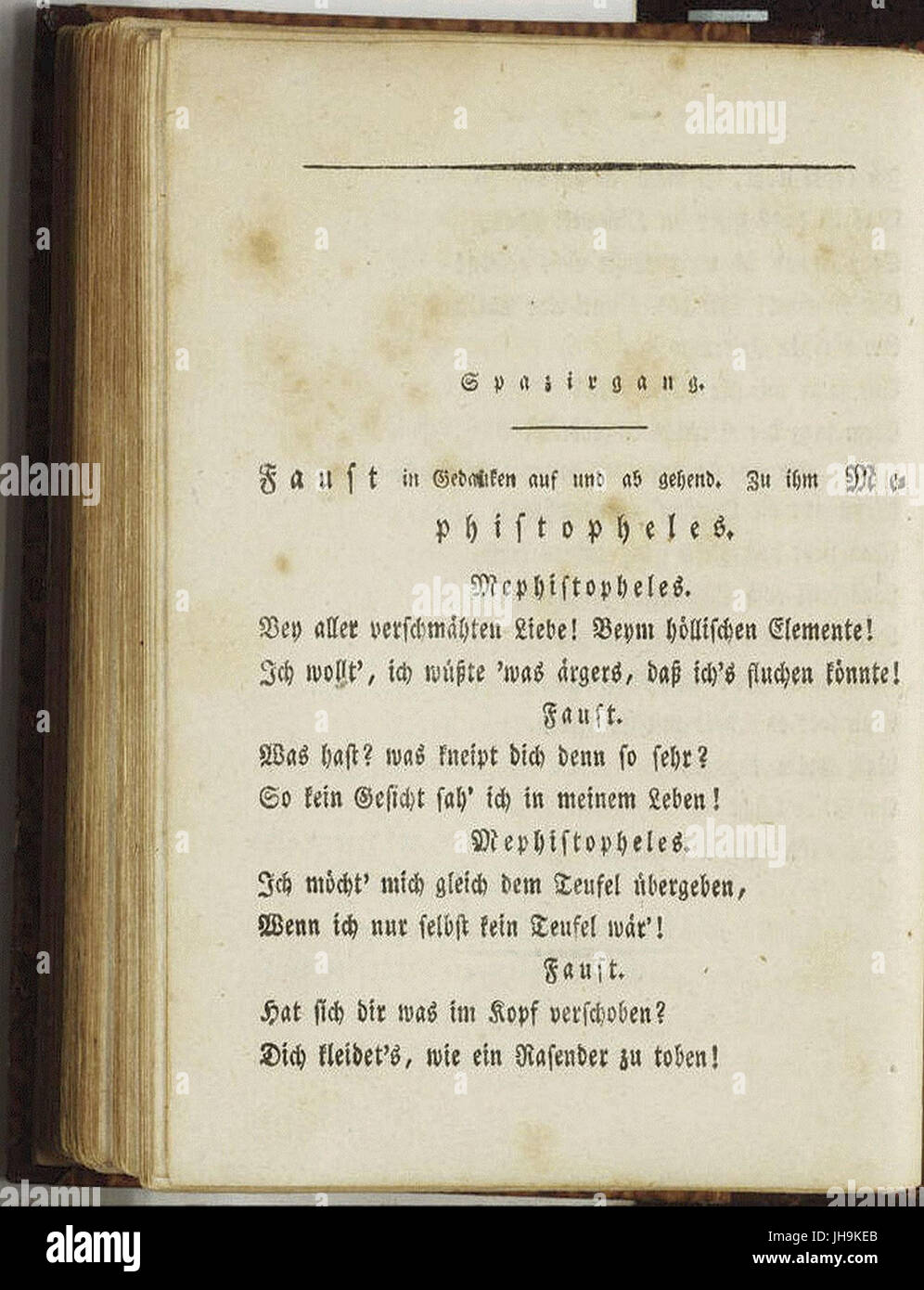Faust I (Goethe) 180 Stock Photo - Alamy