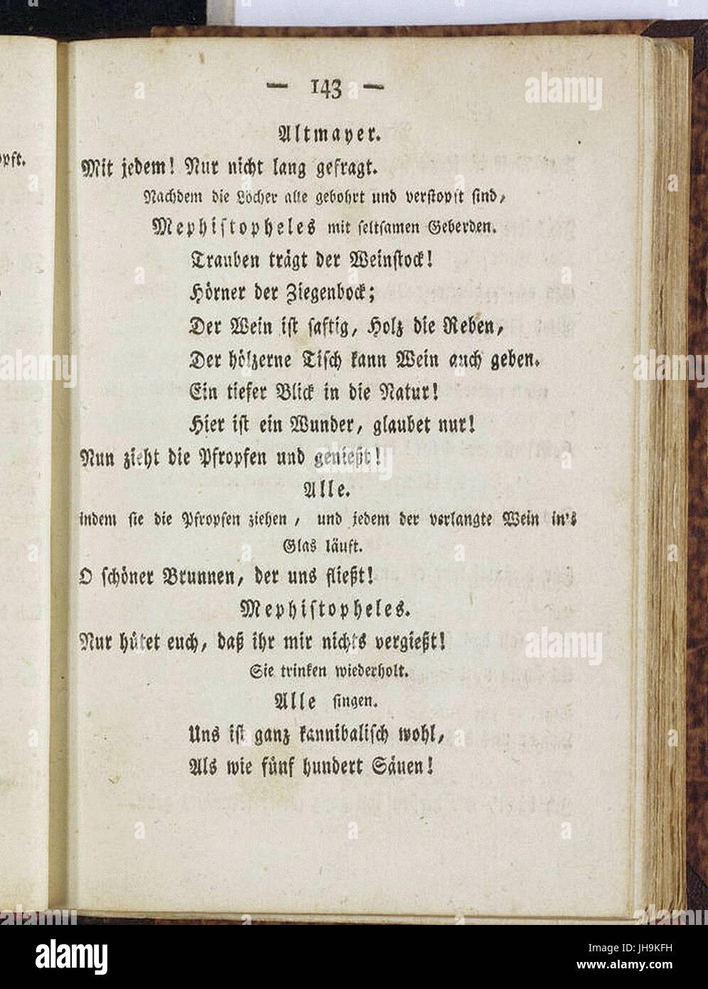 Faust I (Goethe) 143 Stock Photo - Alamy