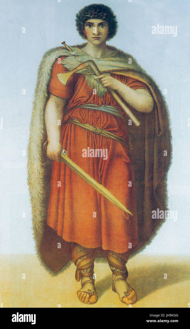 Julius Naue - Der Feldherr Stock Photo - Alamy