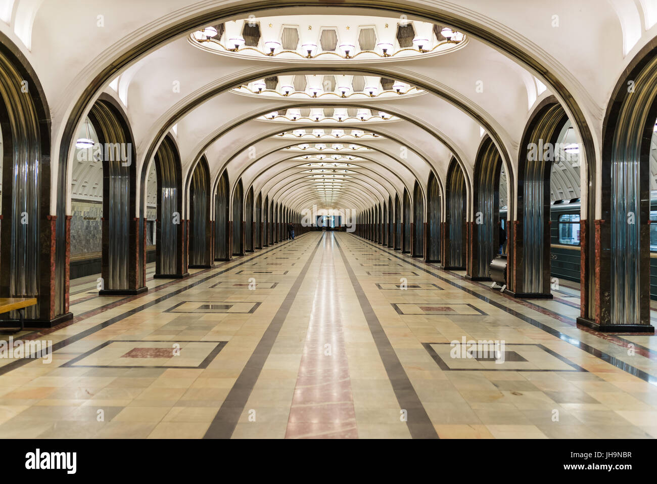 Soviet metro stations hi-res stock photography and images - Alamy