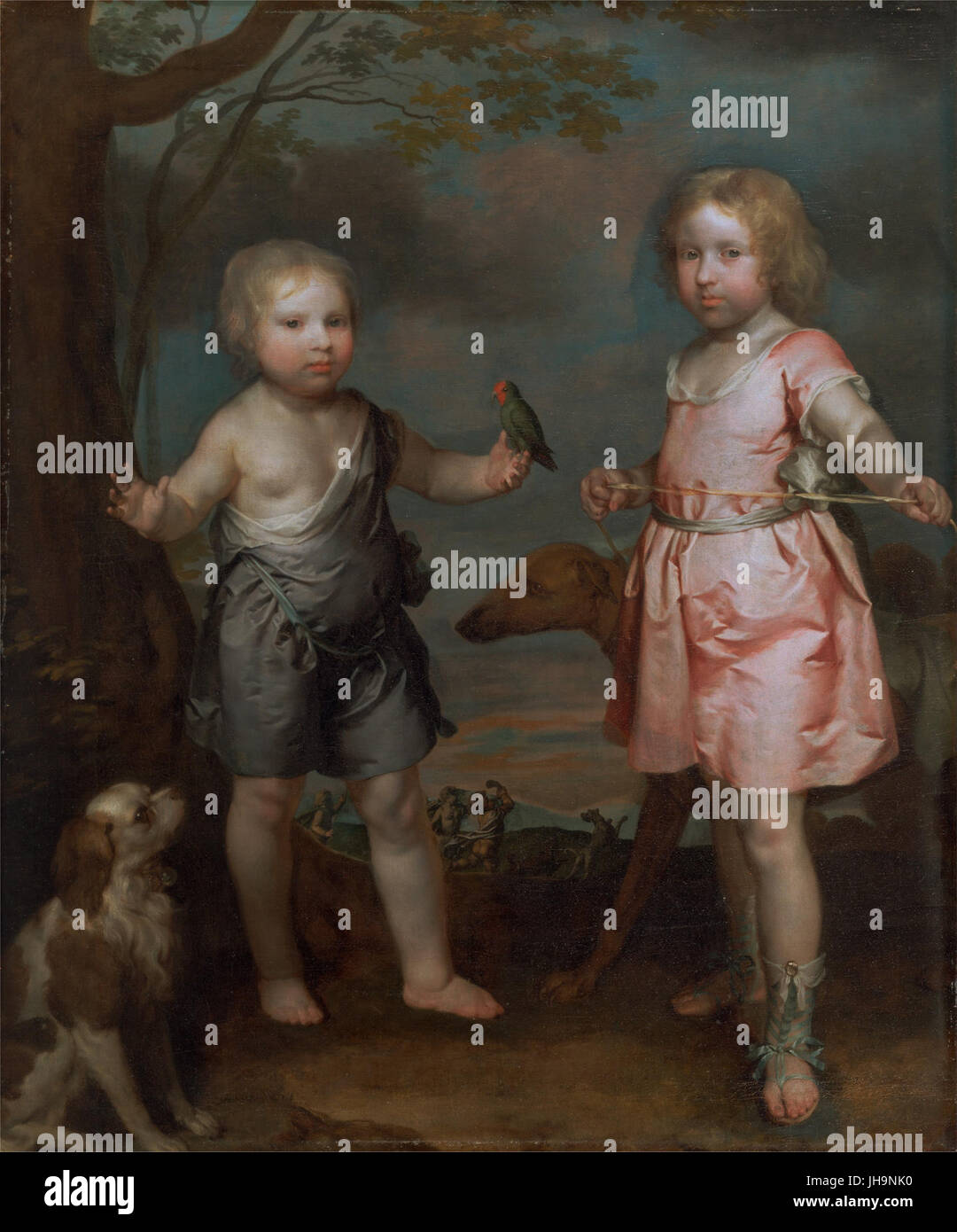 Gilbert Soest - Lord John Hay and Charles, Master of Yester (later 3rd ...